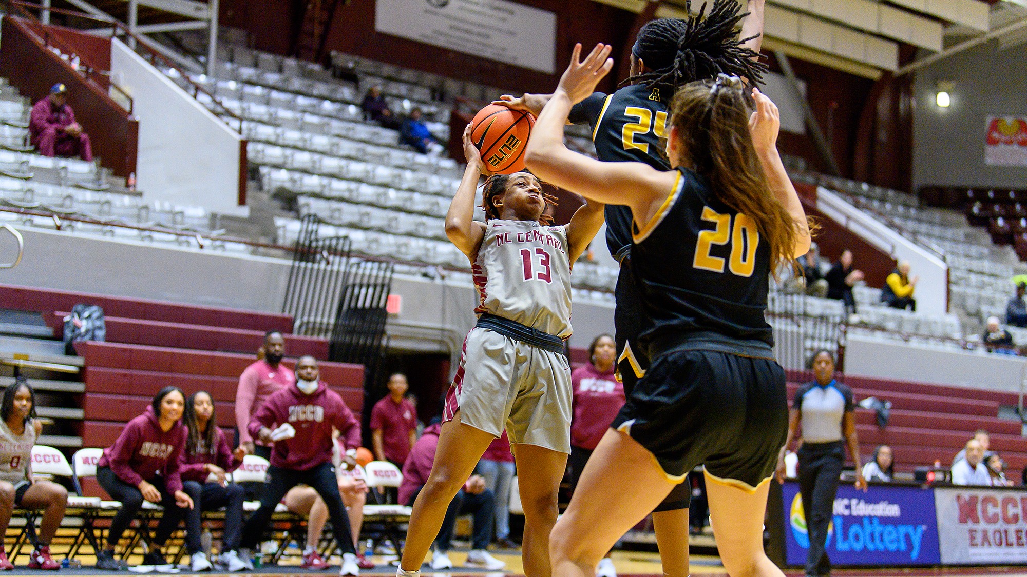 NCCU Nips App State, 72-70, on Winning Hoop by Lowery - North Carolina ...
