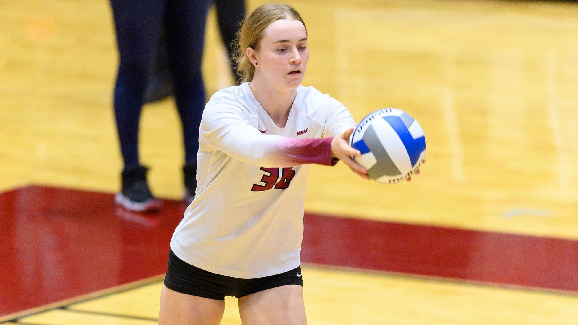 Modlin Paces NCCU in Five-Set Match Against the Bison - North Carolina ...