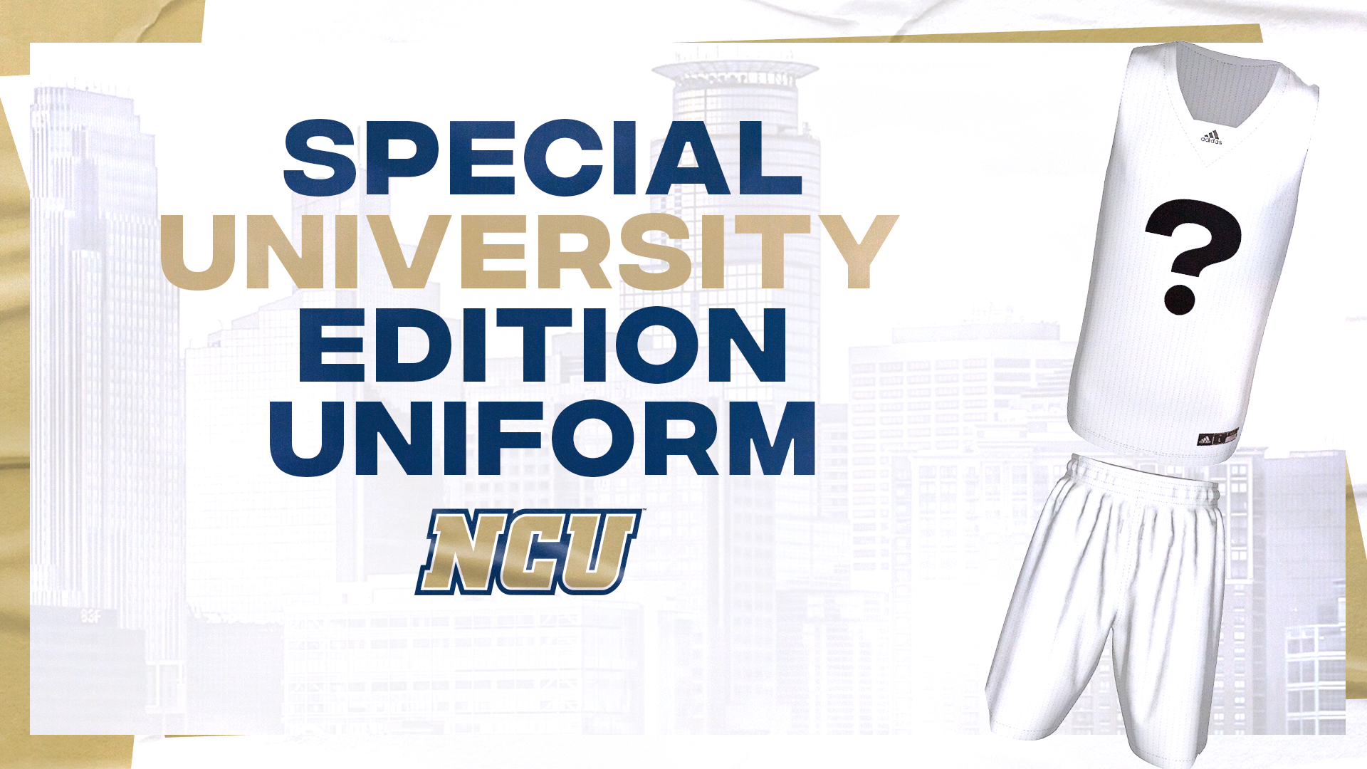 North Central University announces special "University" edition uniform ...