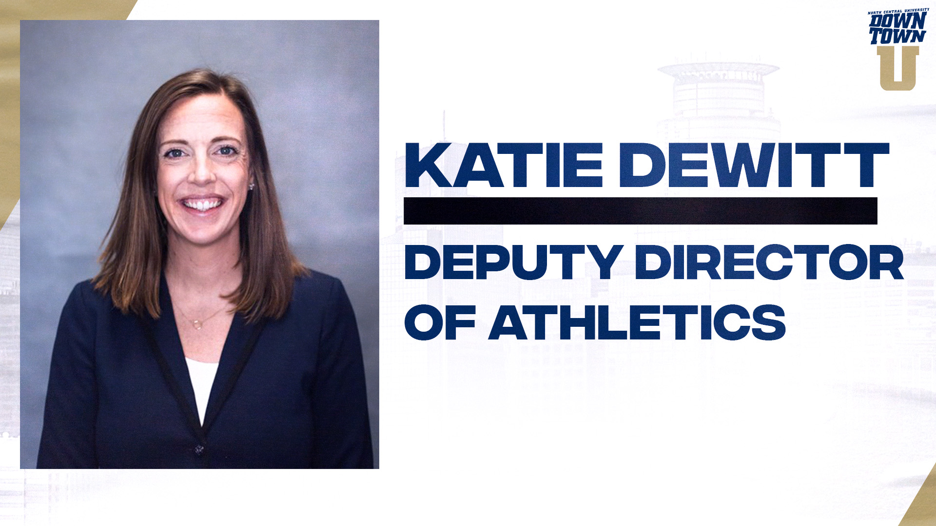 DeWitt Promoted to Deputy Director of Athletics - North Central ...