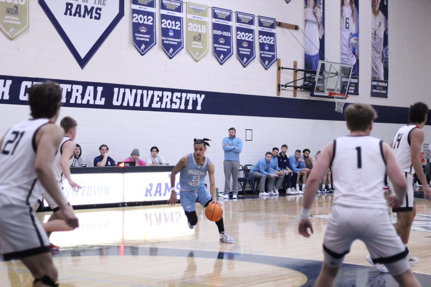 Rams Triumph Over Martin Luther Knights - North Central University ...