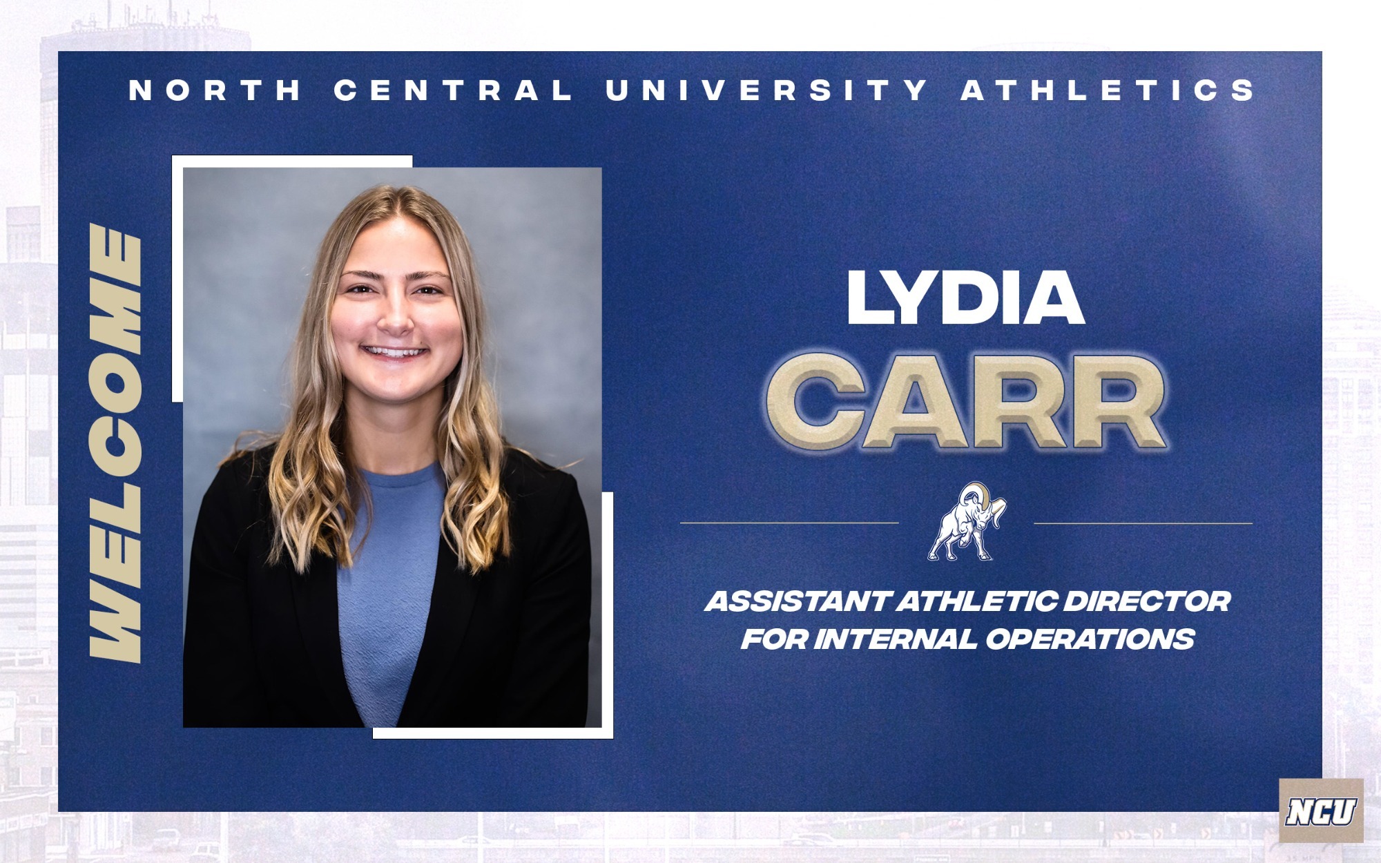 NCU Announces Hiring of Lydia Carr as New Assistant Athletic Director ...