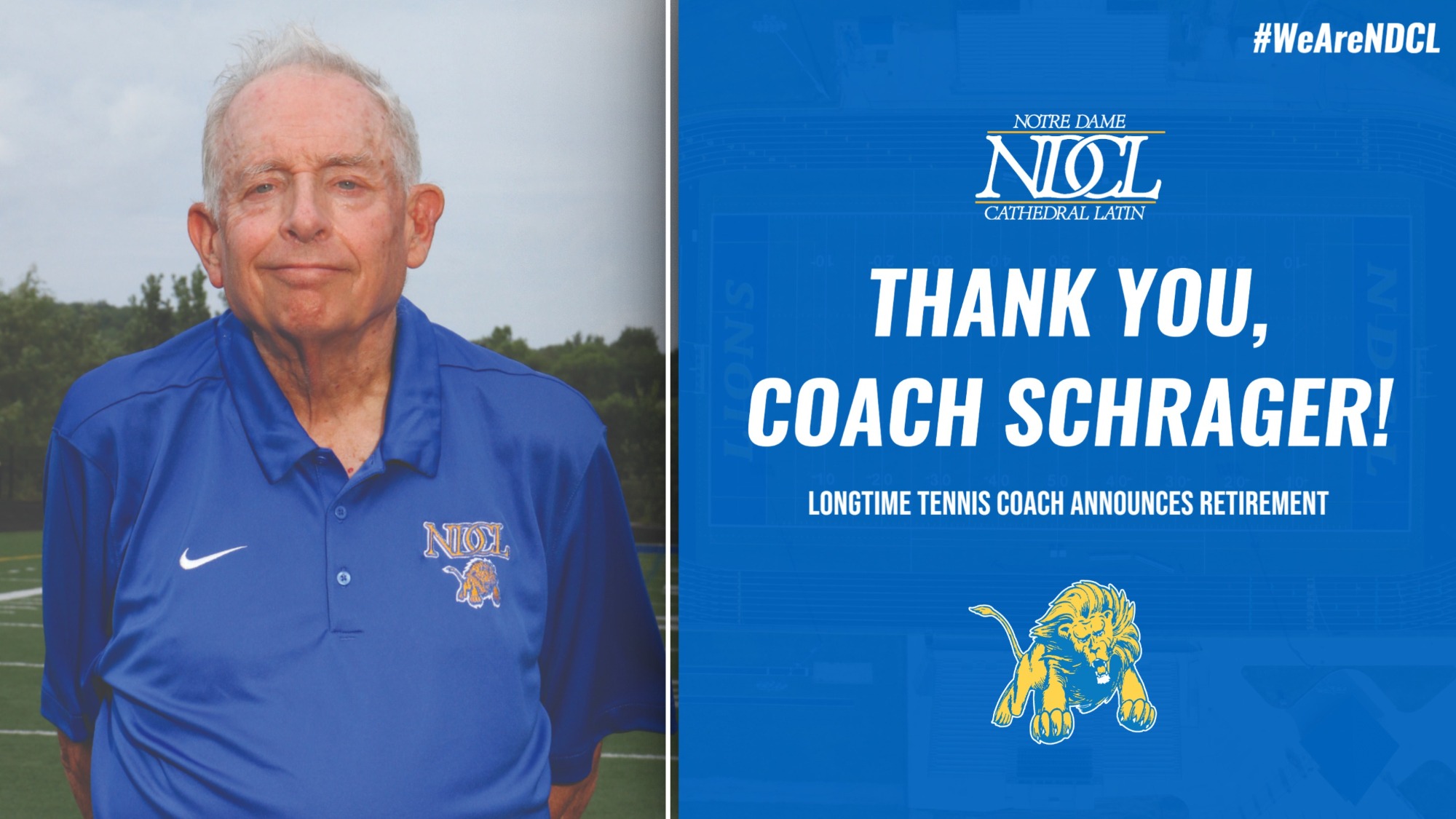 Longtime Tennis Coach Harvey Schrager Announces Retirement from ...