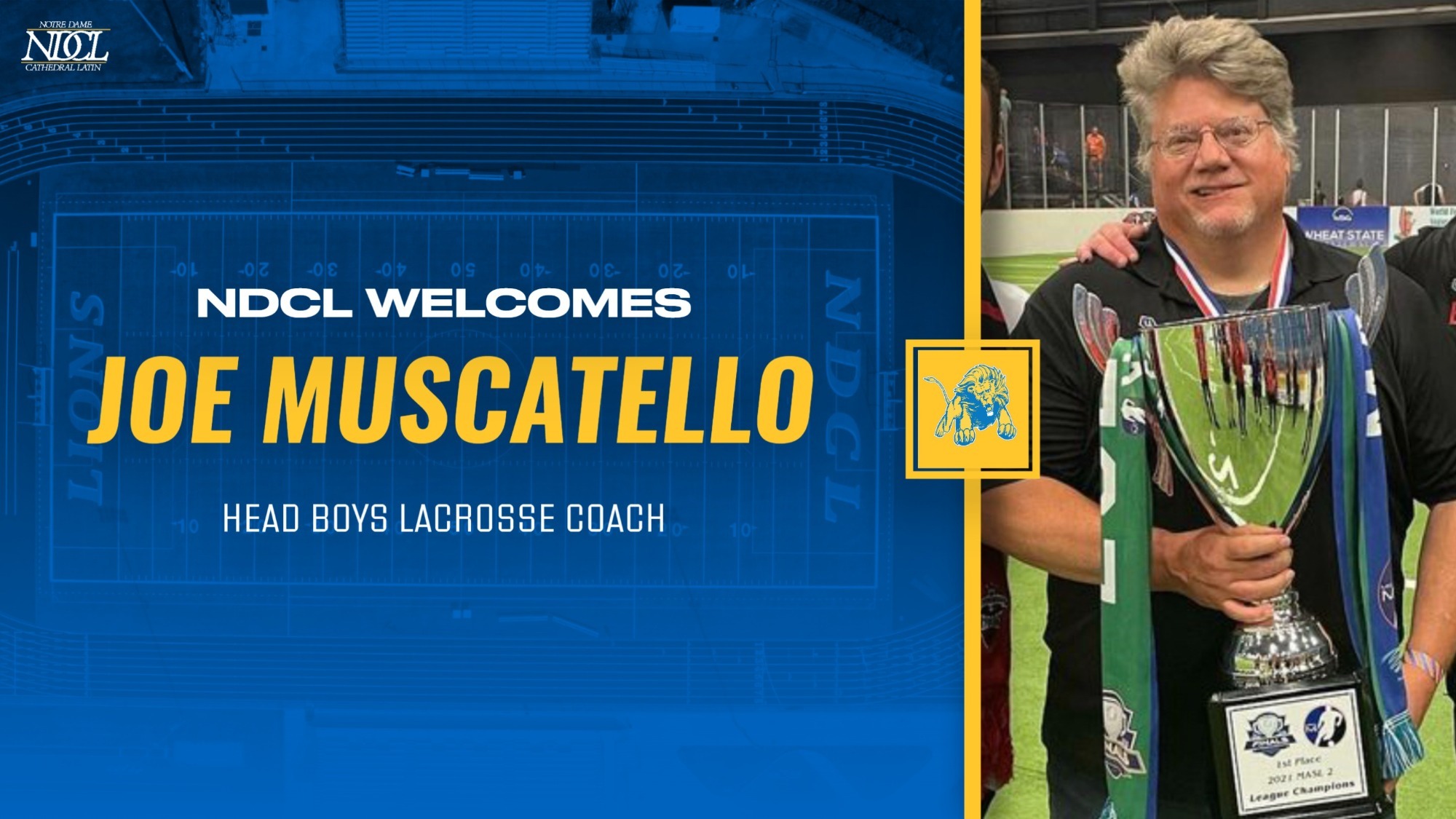 Muscatello Named Head Boys Lacrosse Coach - Notre Dame-Cathedral Latin ...
