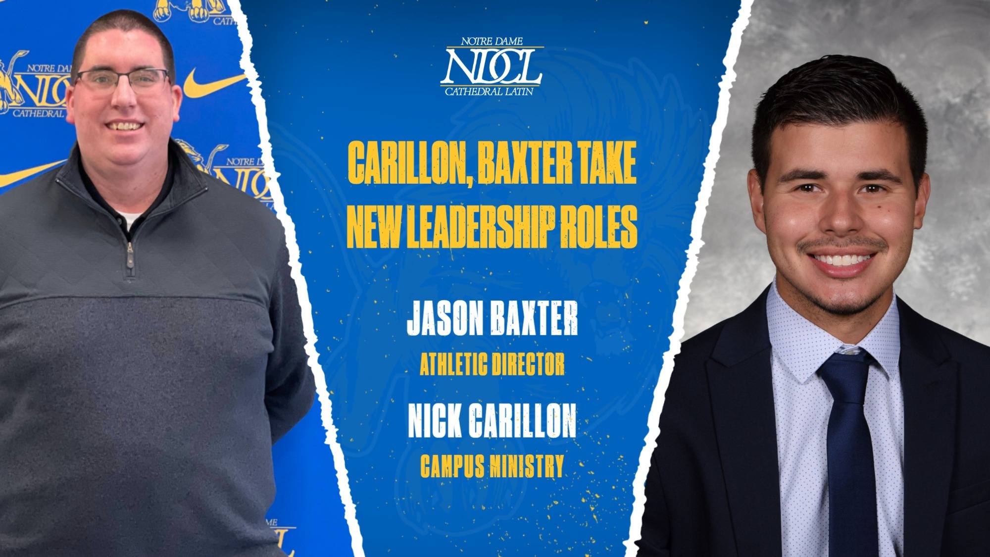 Nick Carillon, Jason Baxter to take new leadership roles - Notre Dame ...