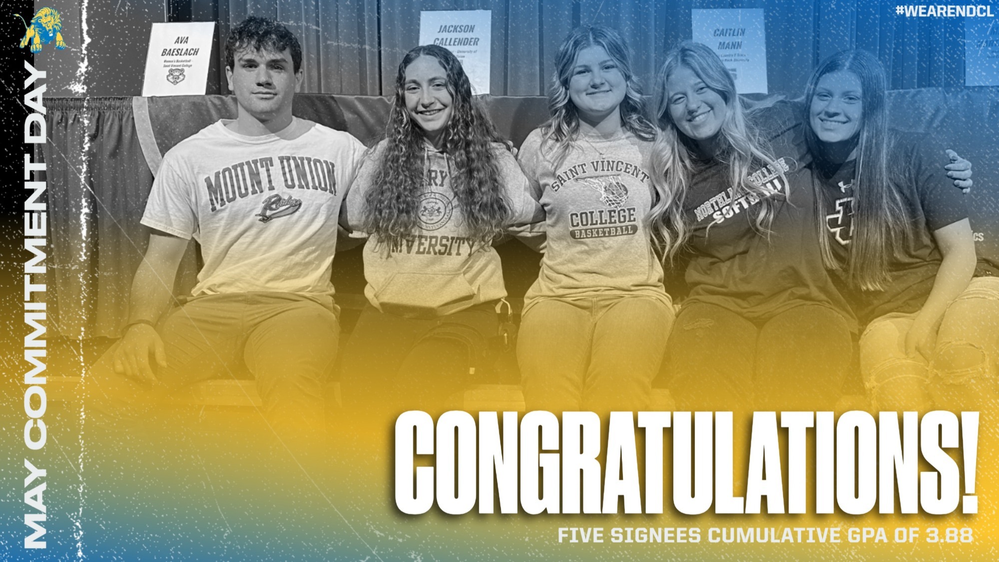 May NCAA Commitment Day - Notre Dame-Cathedral Latin School