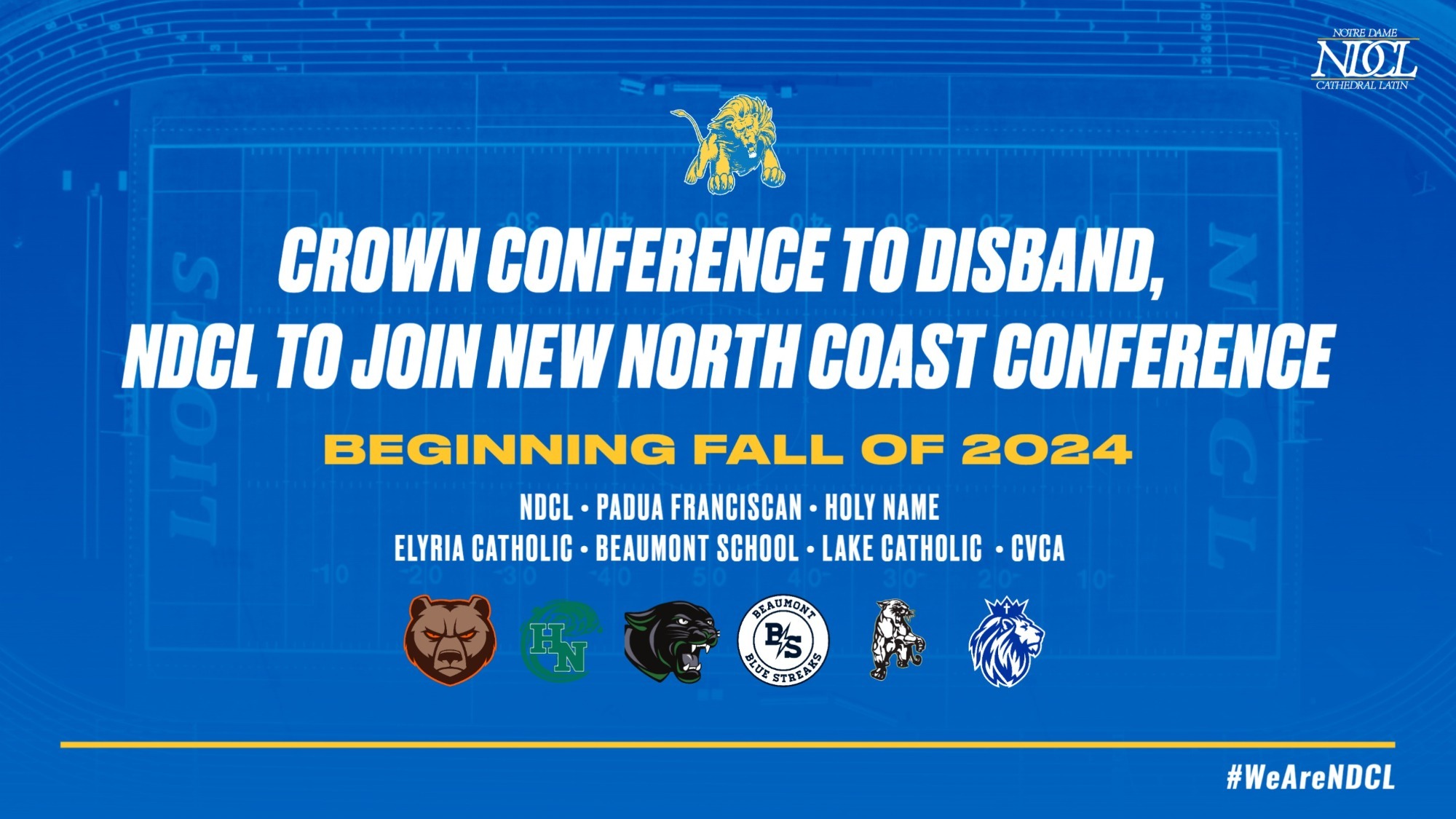Crown Conference to disband next summer, North Coast Conference begins ...