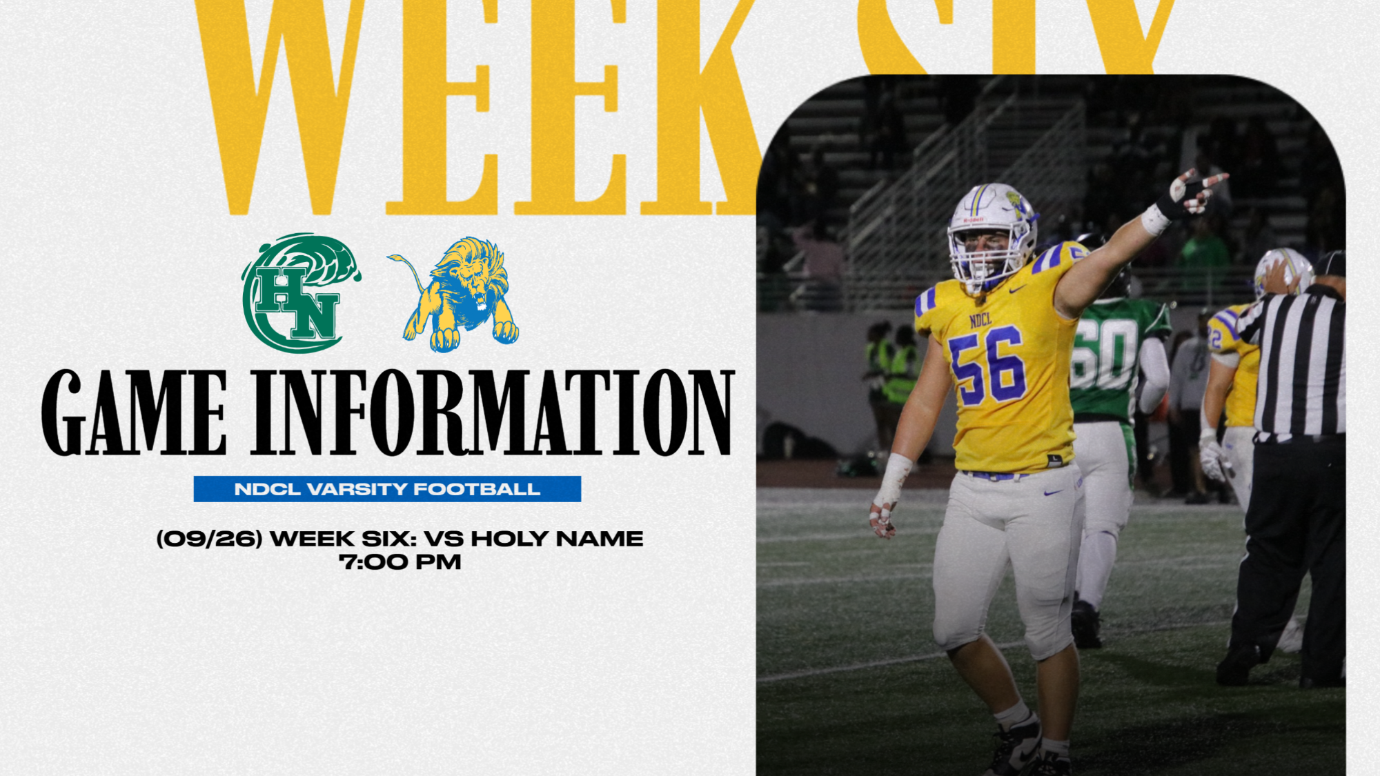 NDCL Football announces 2025 season schedule - Notre Dame-Cathedral ...