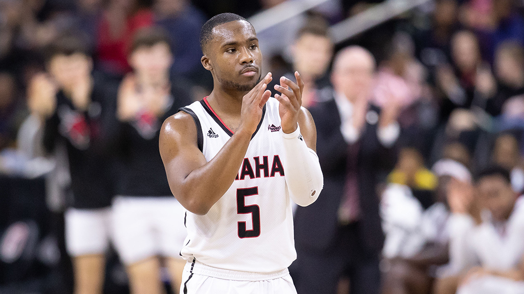 KJ Robinson - Men's Basketball - University of Nebraska Omaha Athletics