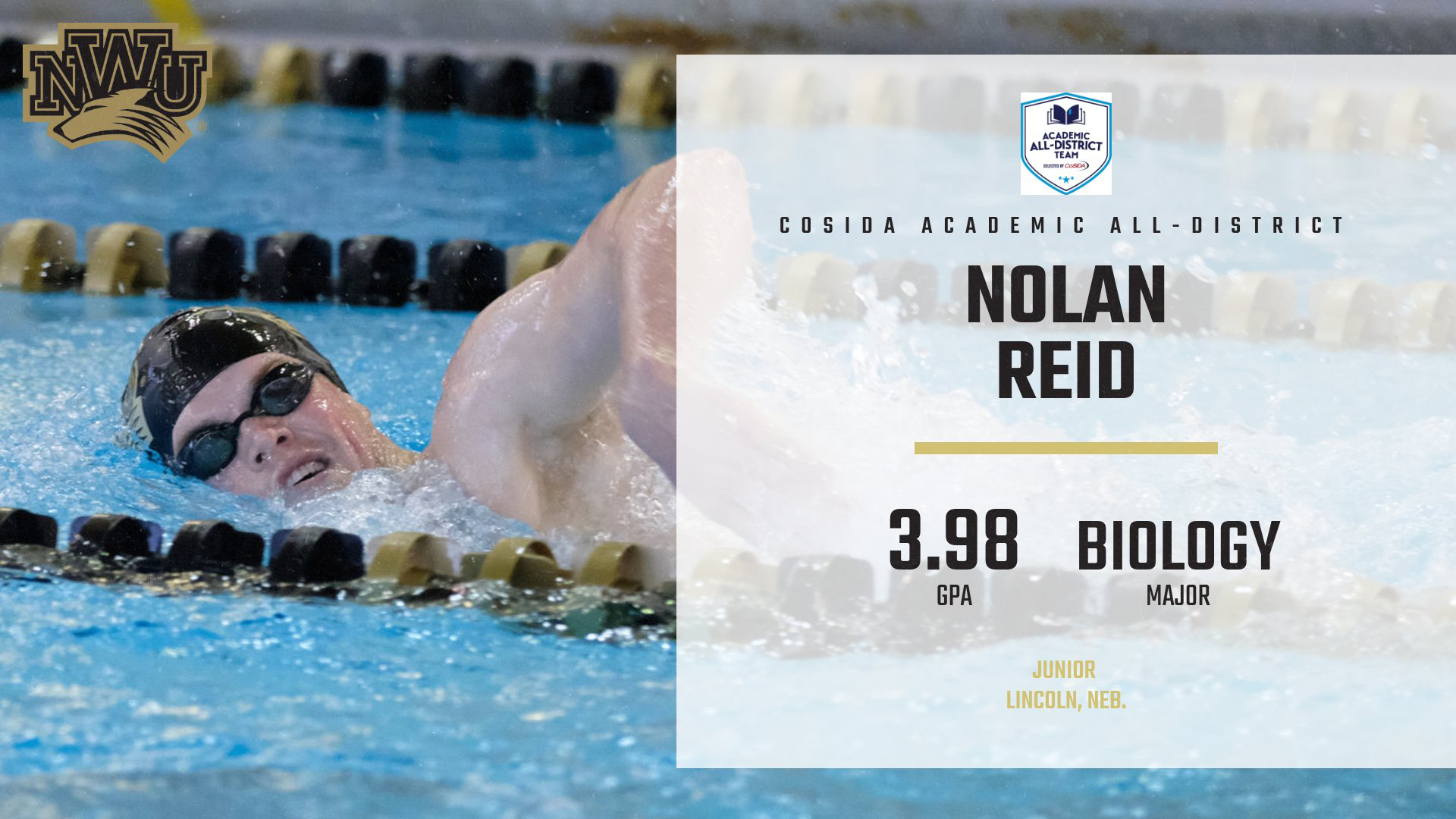Reid Receives CoSIDA Academic All-District Recognition - Nebraska Wesleyan University Athletics