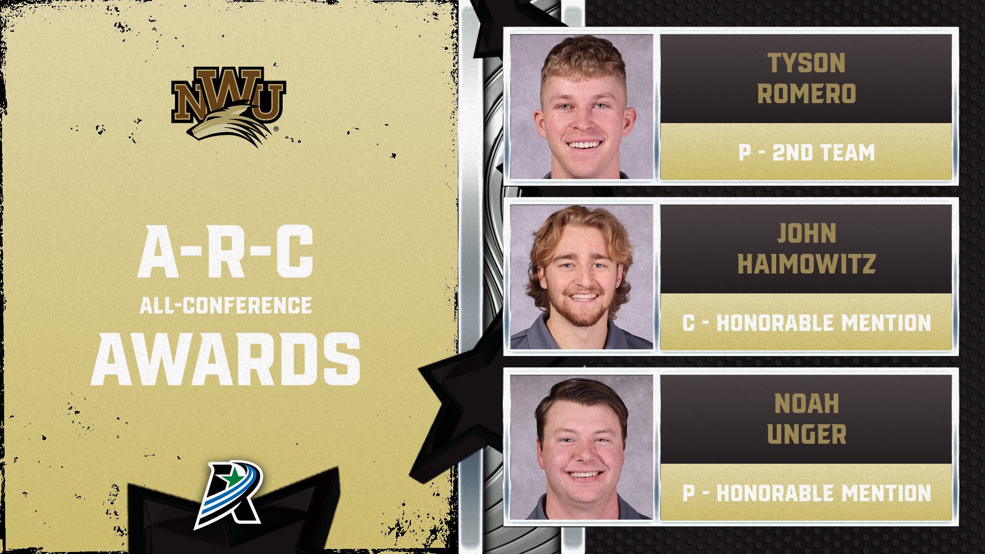 Baseball Lands Three A-R-C Honors - Nebraska Wesleyan University Athletics