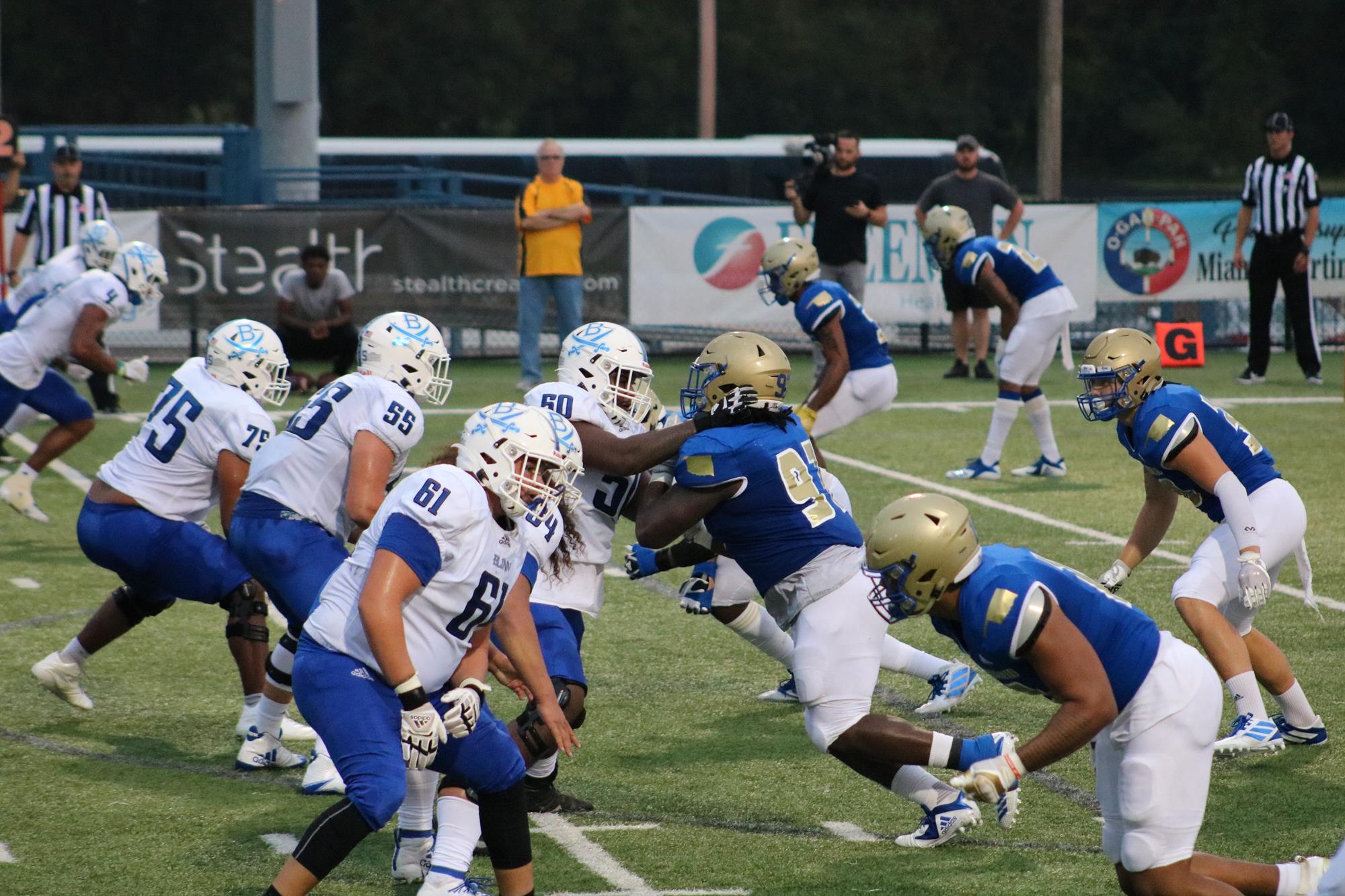 Golden Norse Defeated By NMMI 21-35 - Northeastern Oklahoma A&M Athletics