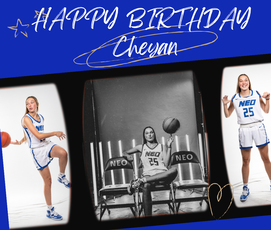 Happy Birthday Cheyan McDaniel - Northeastern Oklahoma A&M Athletics
