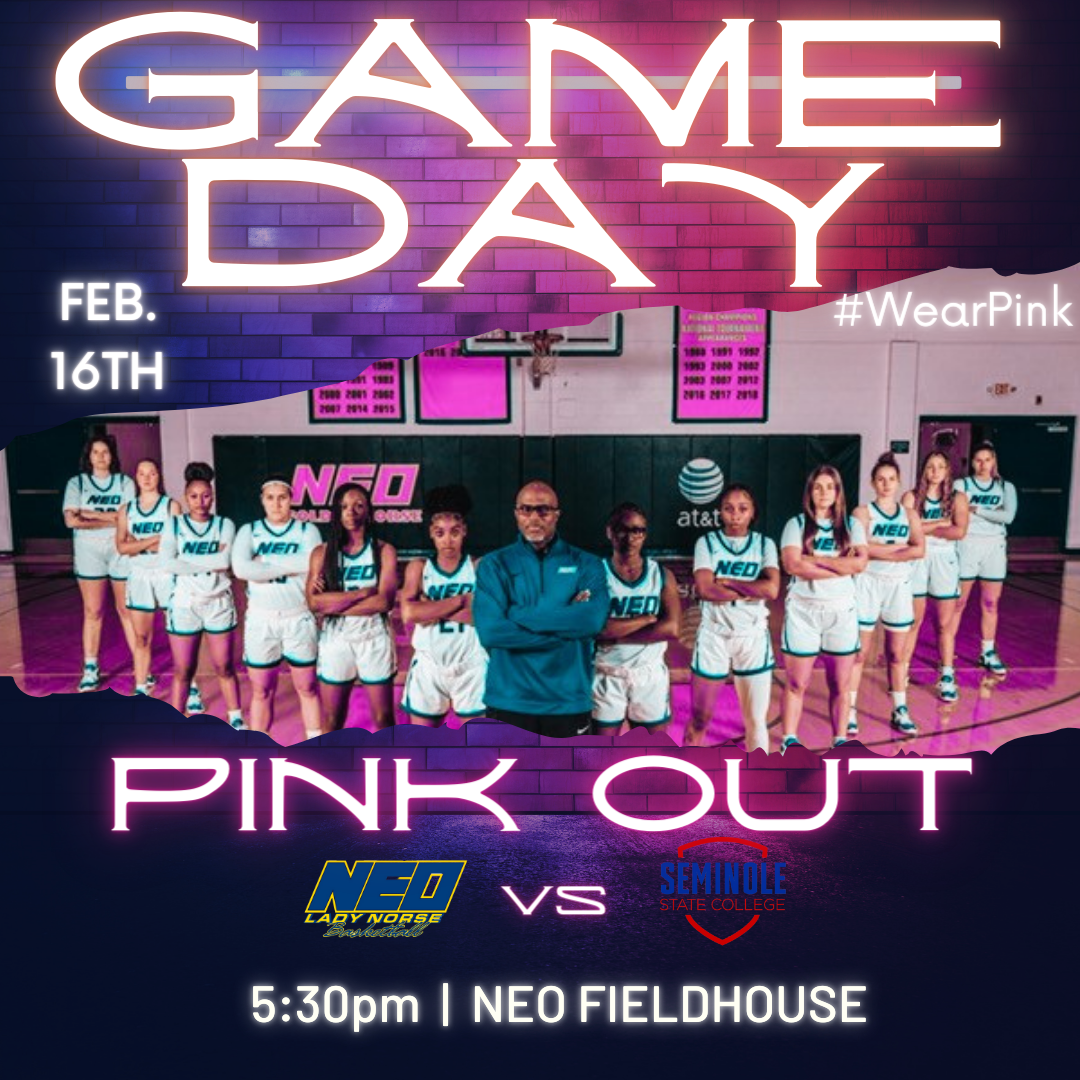 Lady Norse Host Pink Out Night! - Northeastern Oklahoma A&M Athletics