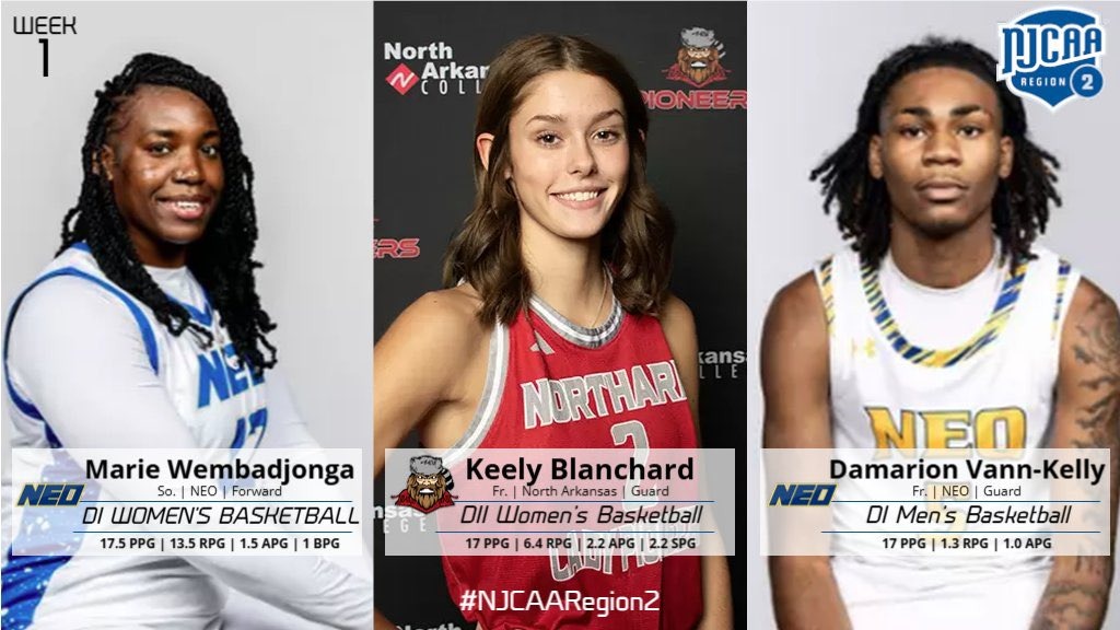 Marie Wembadjonga - Women's Basketball - Northeastern Oklahoma A&M ...