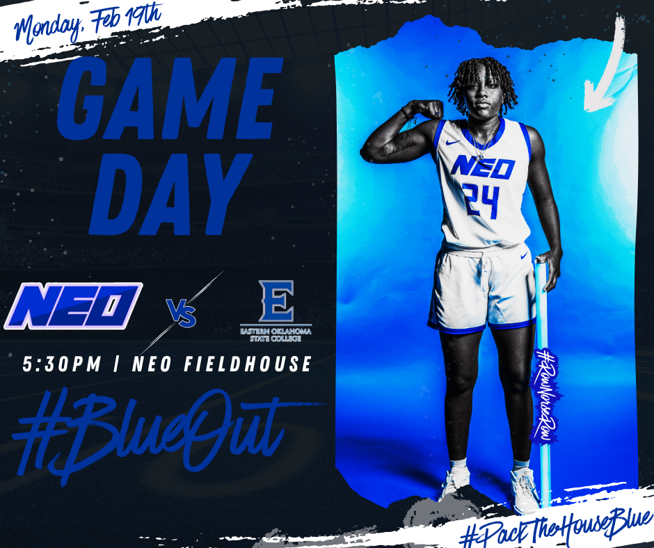 GAME DAY | PACK THE HOUSE BLUE ! - Northeastern Oklahoma A&M Athletics