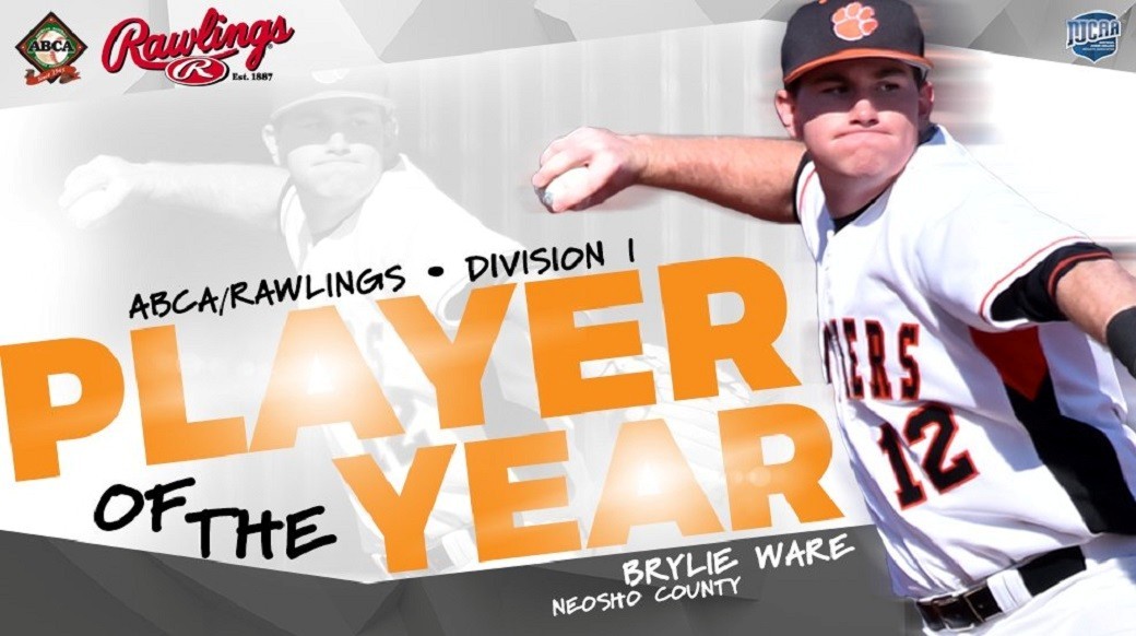 Brylie Ware - 2016 - Baseball - Neosho County Community College Athletics
