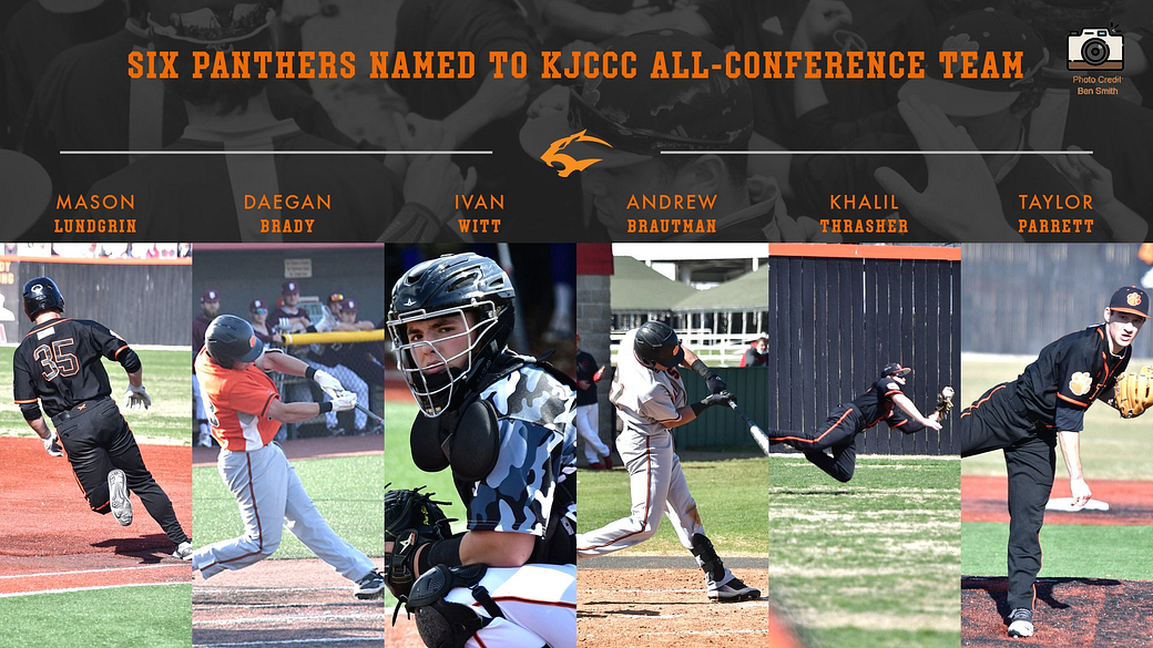 Six Panther Baseball Players Named to KJCCC All-Conference - Neosho ...