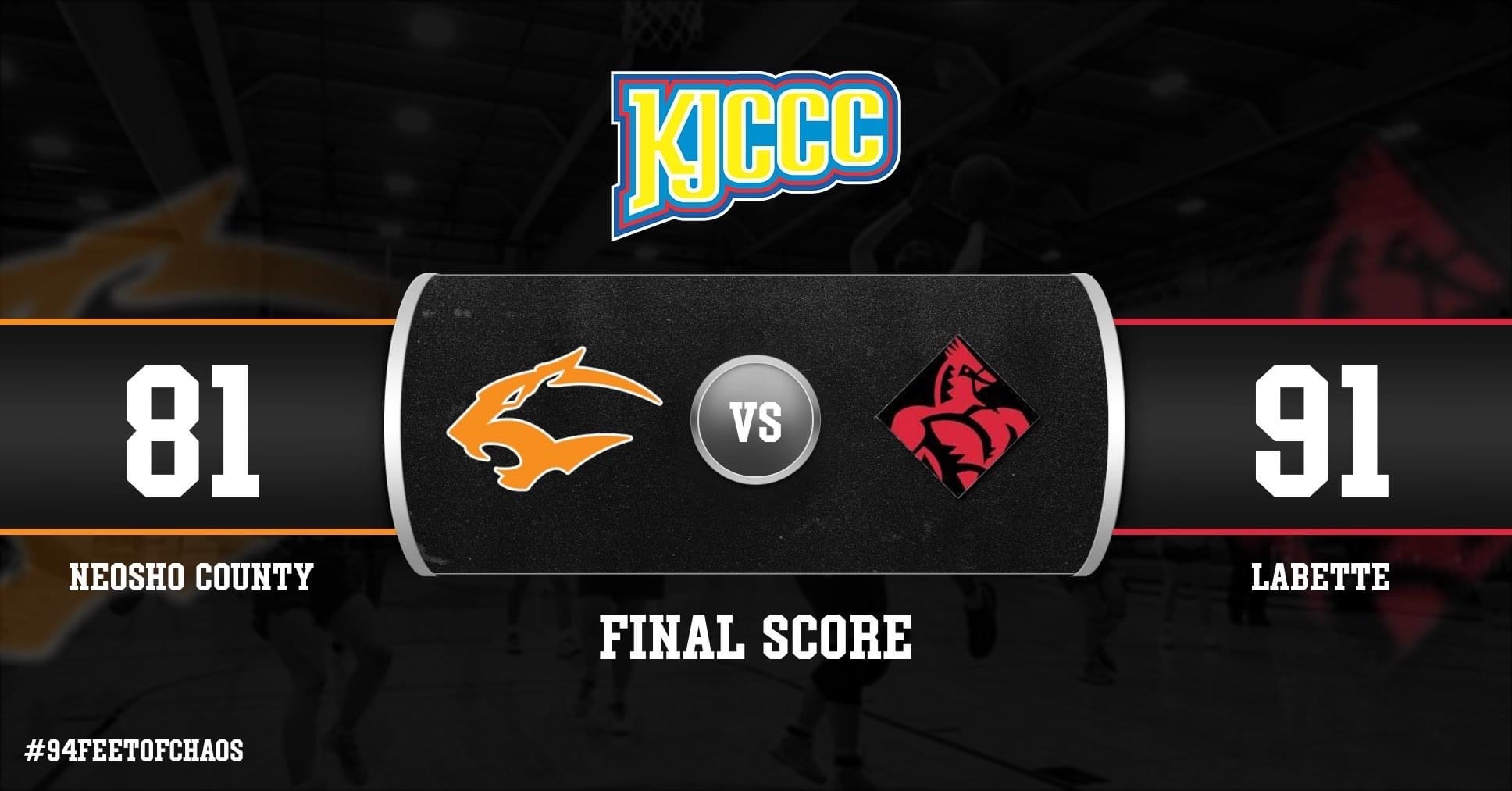KJCCC Region VI Semi-Finals: #6 Neosho Falls to #2 Labette in Overtime ...