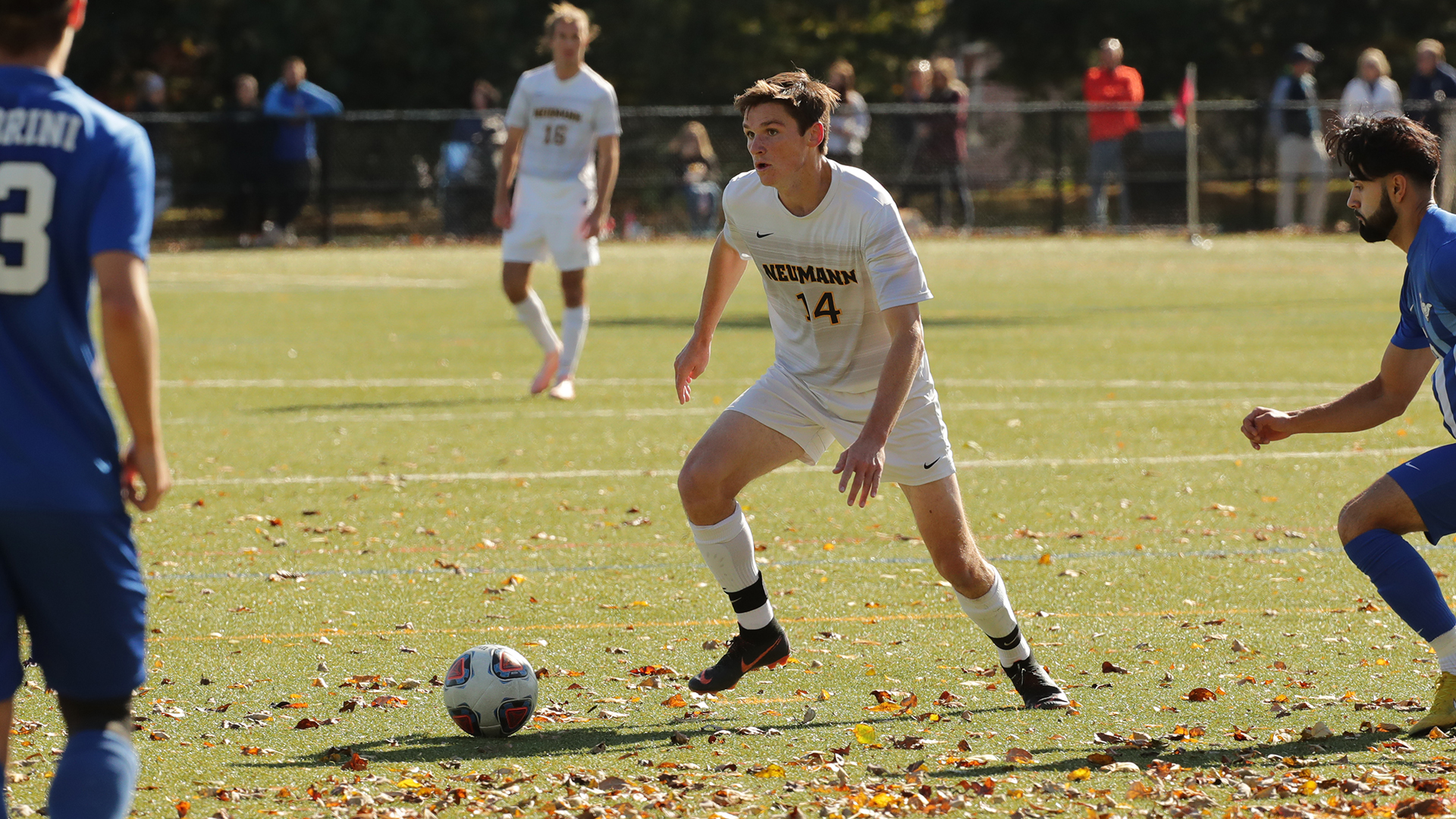 Men's Soccer Fights Back to Tie Royals - Neumann University Athletics