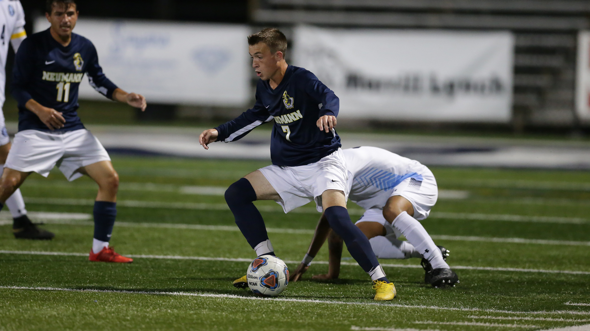 Men's Soccer Upended at Widener - Neumann University Athletics