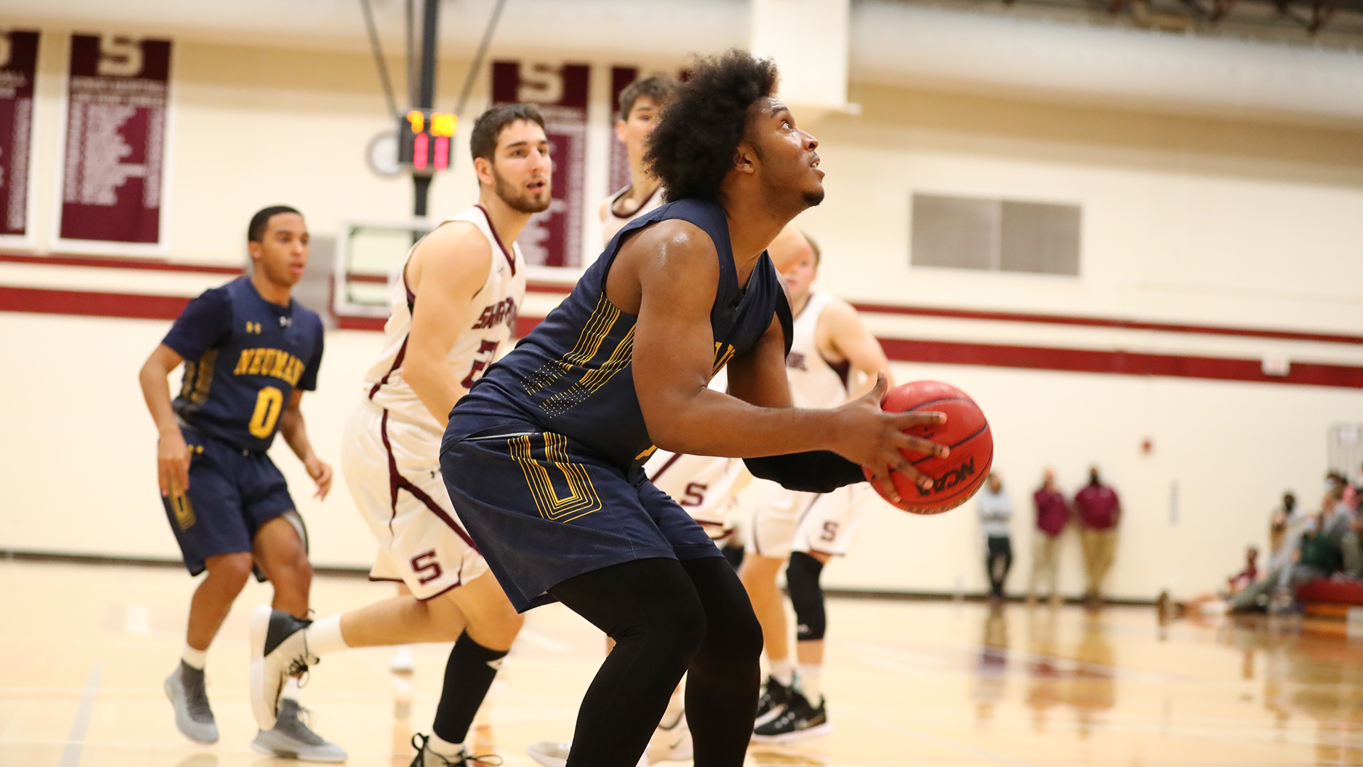 Four Knights in Double-Digits in Win Over Lions - Neumann University ...