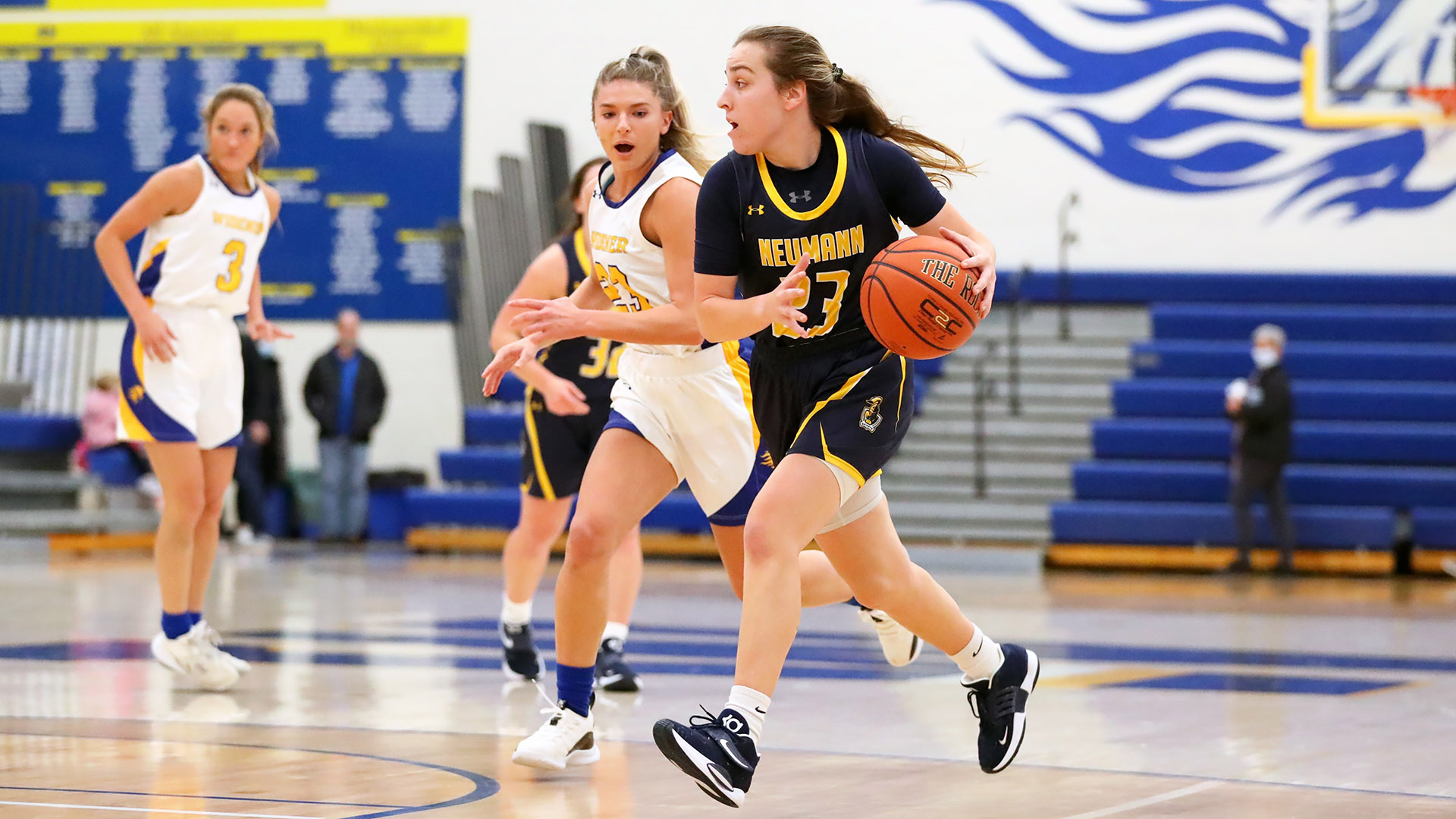 Knights Overcome Slow Start, Falls Short in End - Neumann University ...