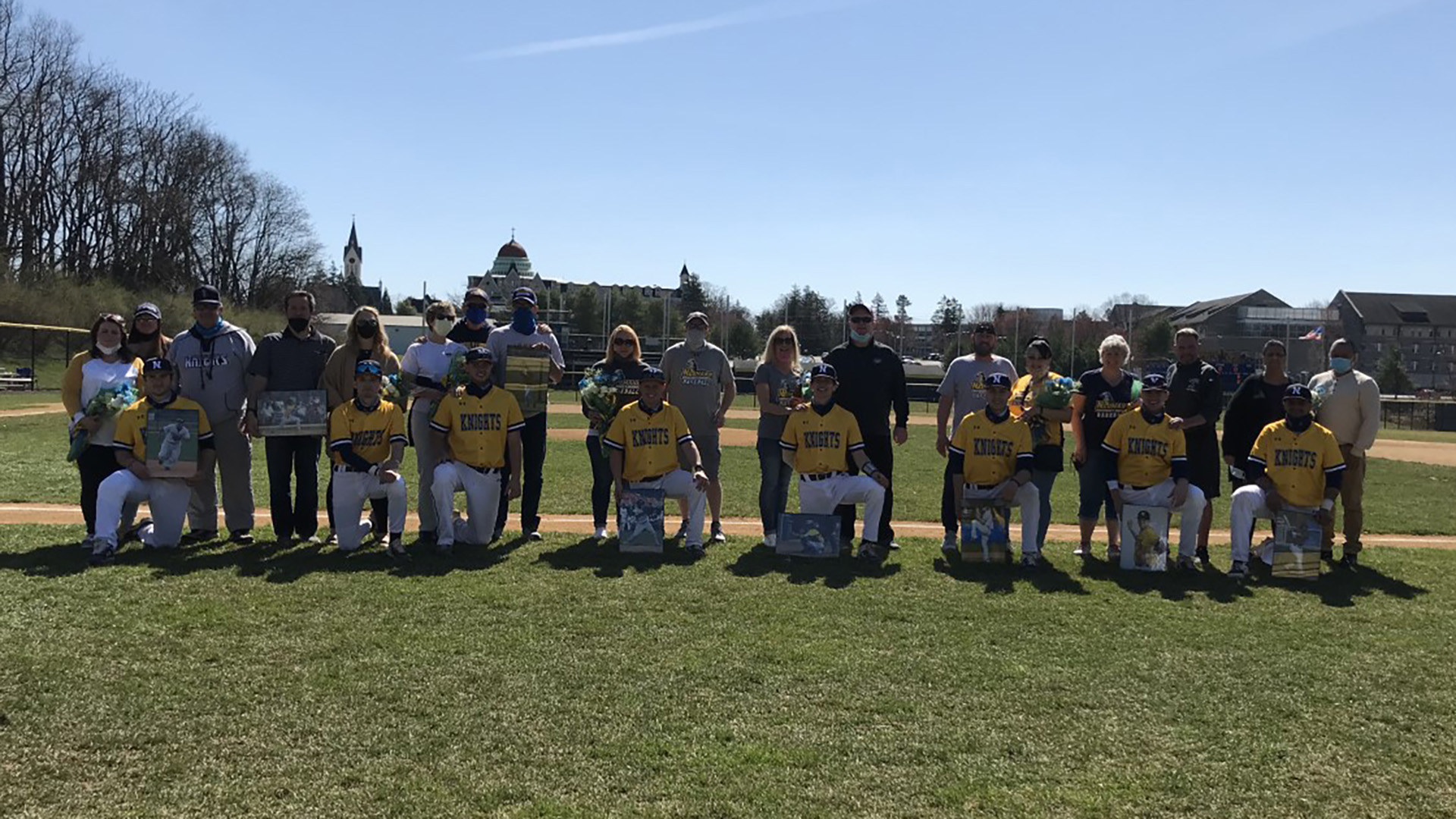 Knights Open Conference Action with Sweep - Neumann University Athletics