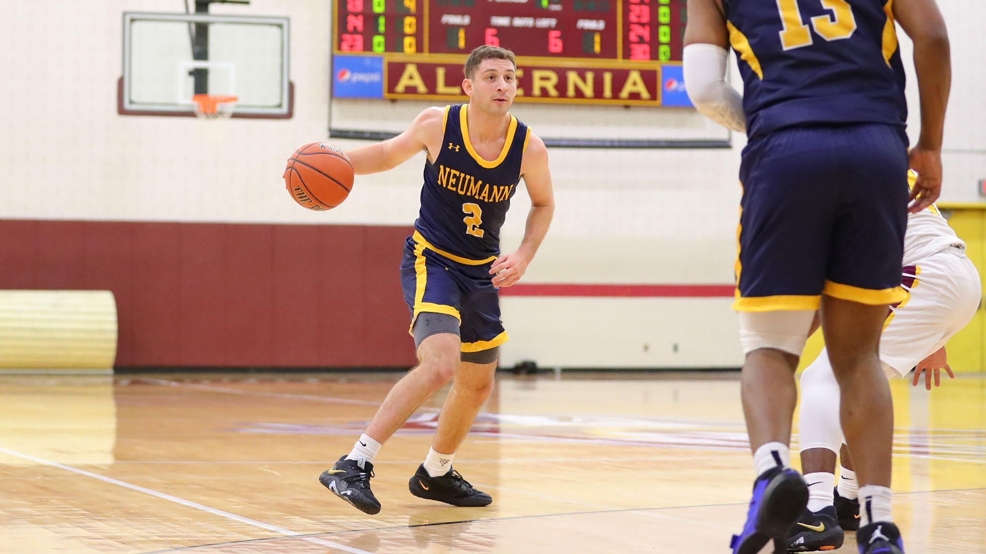 Second Half Run Lifts Knights over Lions - Neumann University Athletics