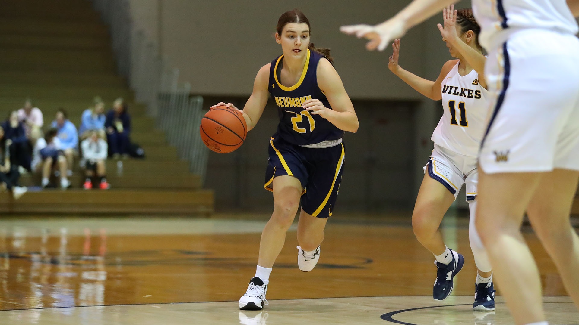 Knights Sink Last Basket for Win - Neumann University Athletics