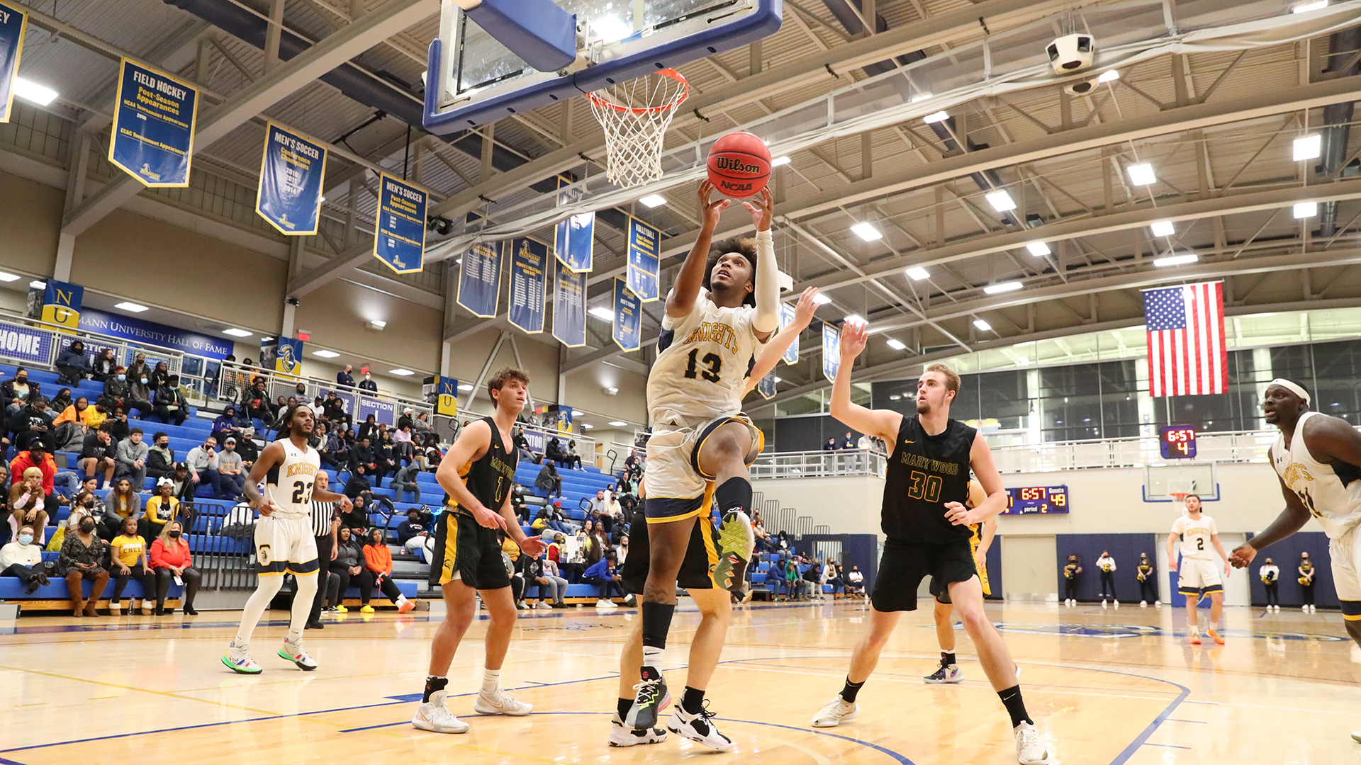 Men’s Basketball Edged to End Regular Season - Neumann University Athletics