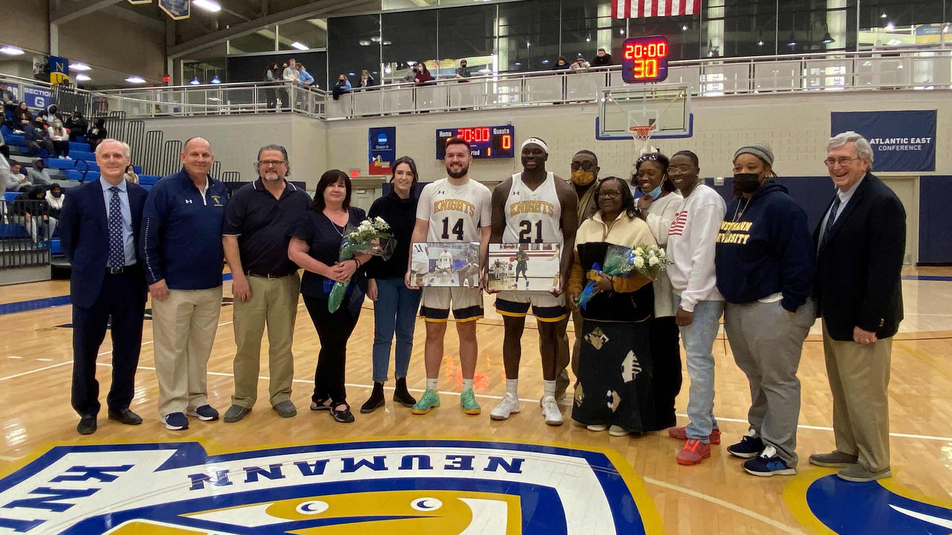 Men’s Basketball Celebrates Senior Night with Win over Pacers - Neumann ...