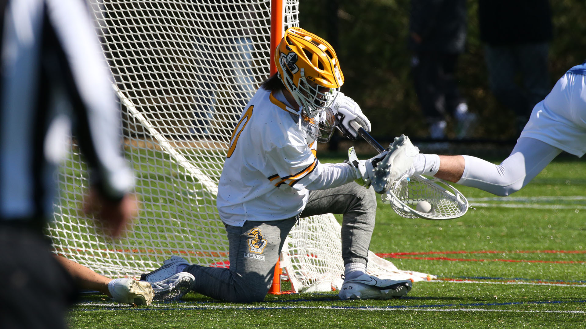 Knights Hang on for Win Against Goucher - Neumann University Athletics