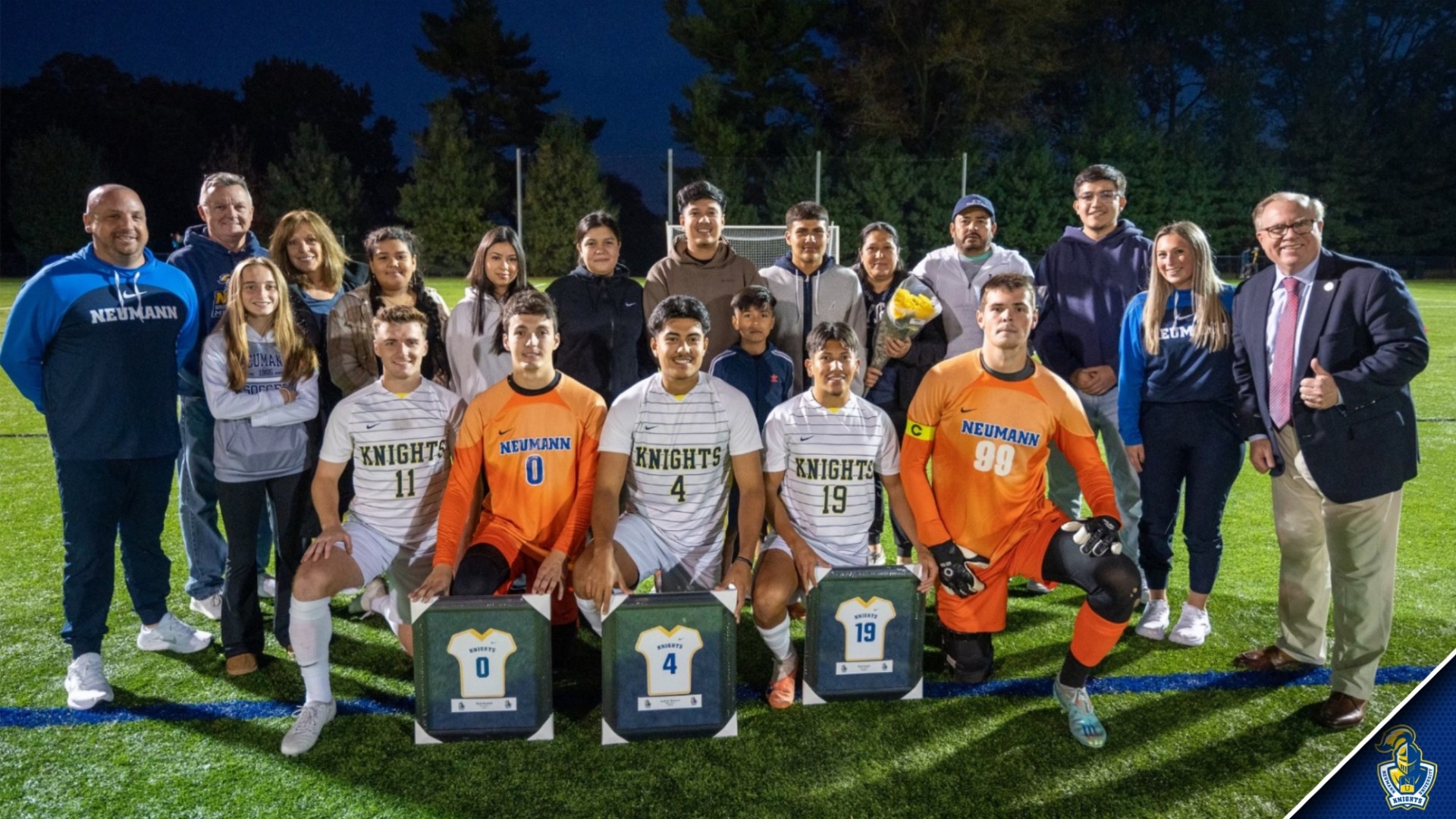 Men’s Soccer Draws with Immaculata on Senior Night - Neumann University ...