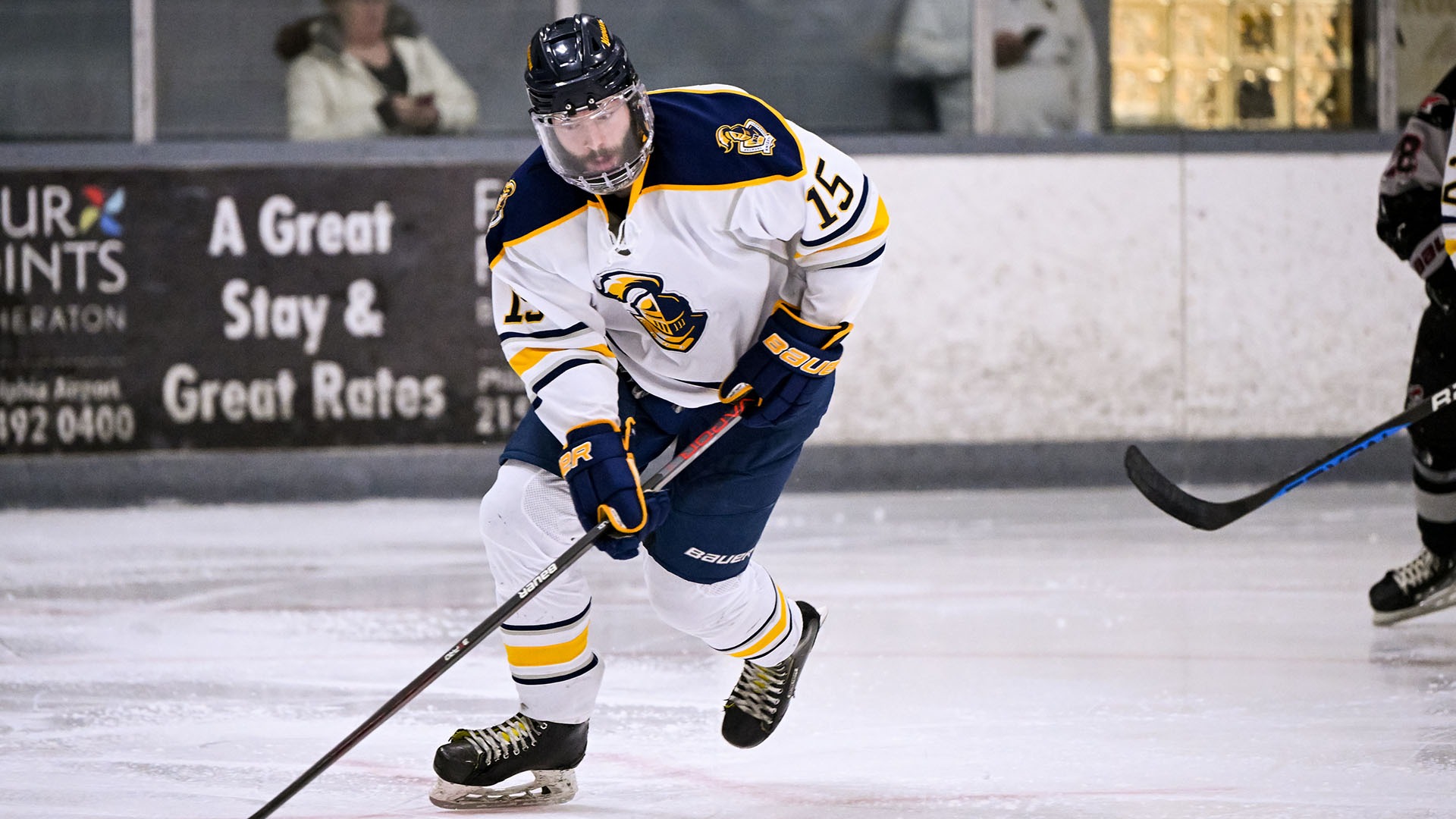 Men’s Hockey Drops UCHC Battle with Utica - Neumann University Athletics