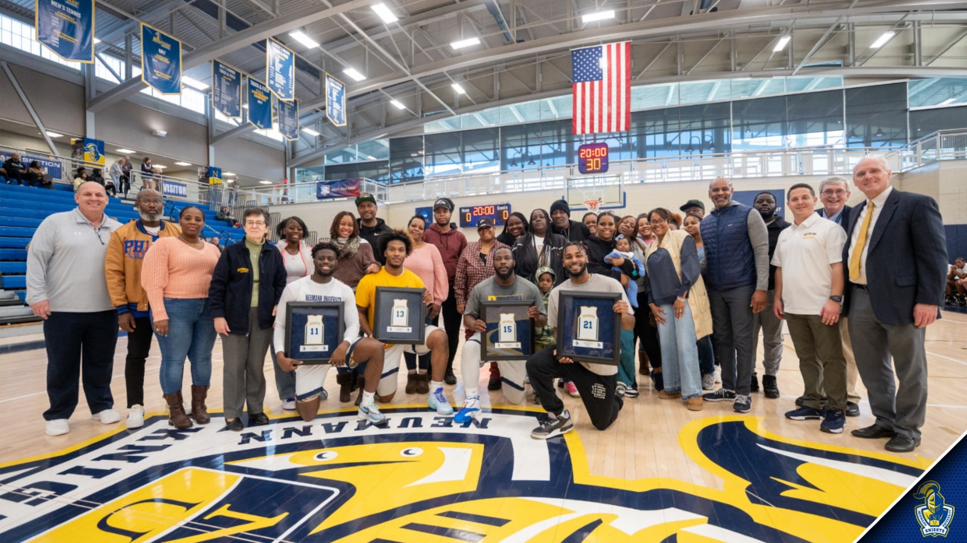 Men’s Basketball Completes Season Sweep on Senior Day - Neumann ...