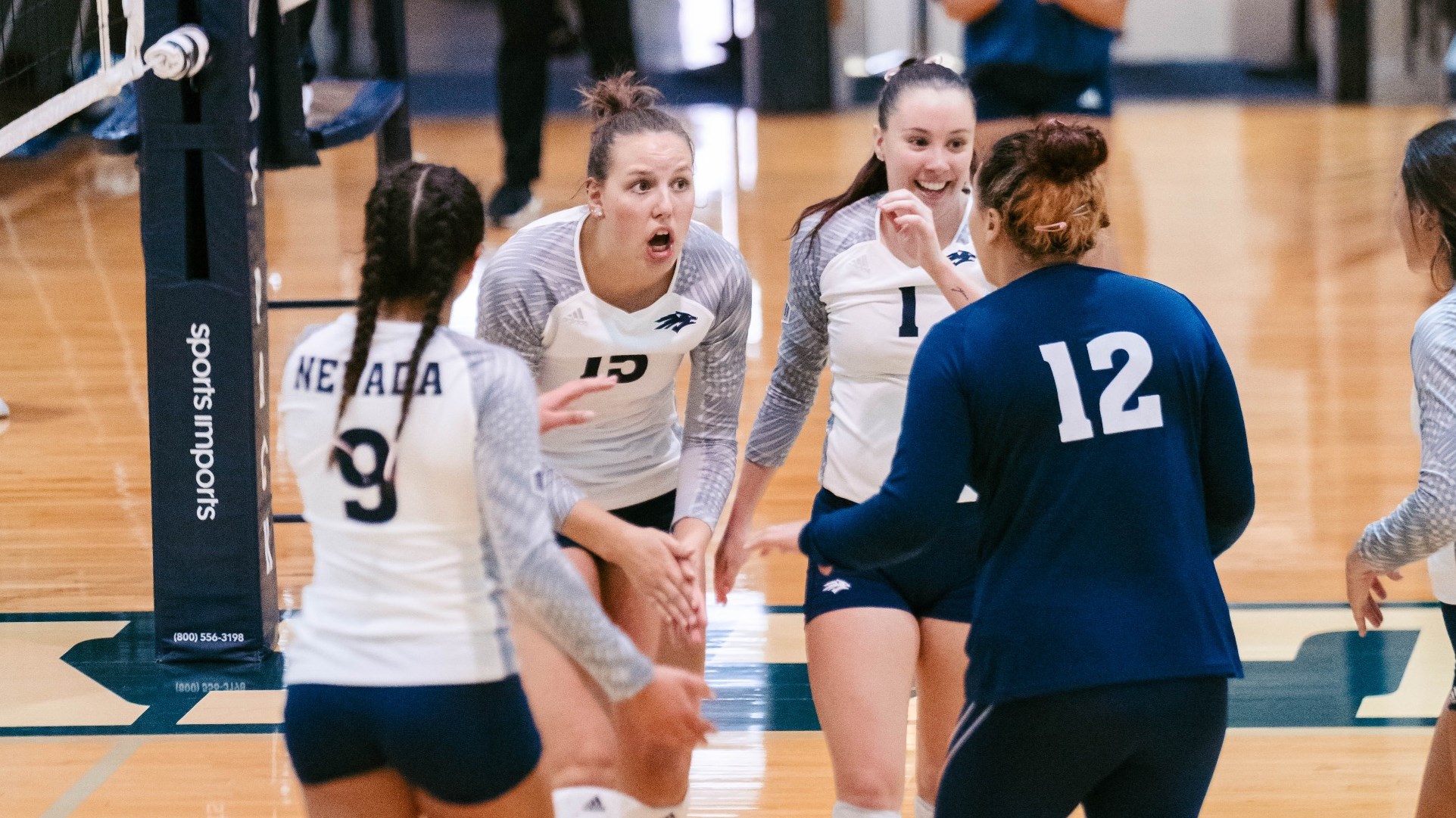 Nevada wins against Wyoming on deciding set - University of Nevada ...