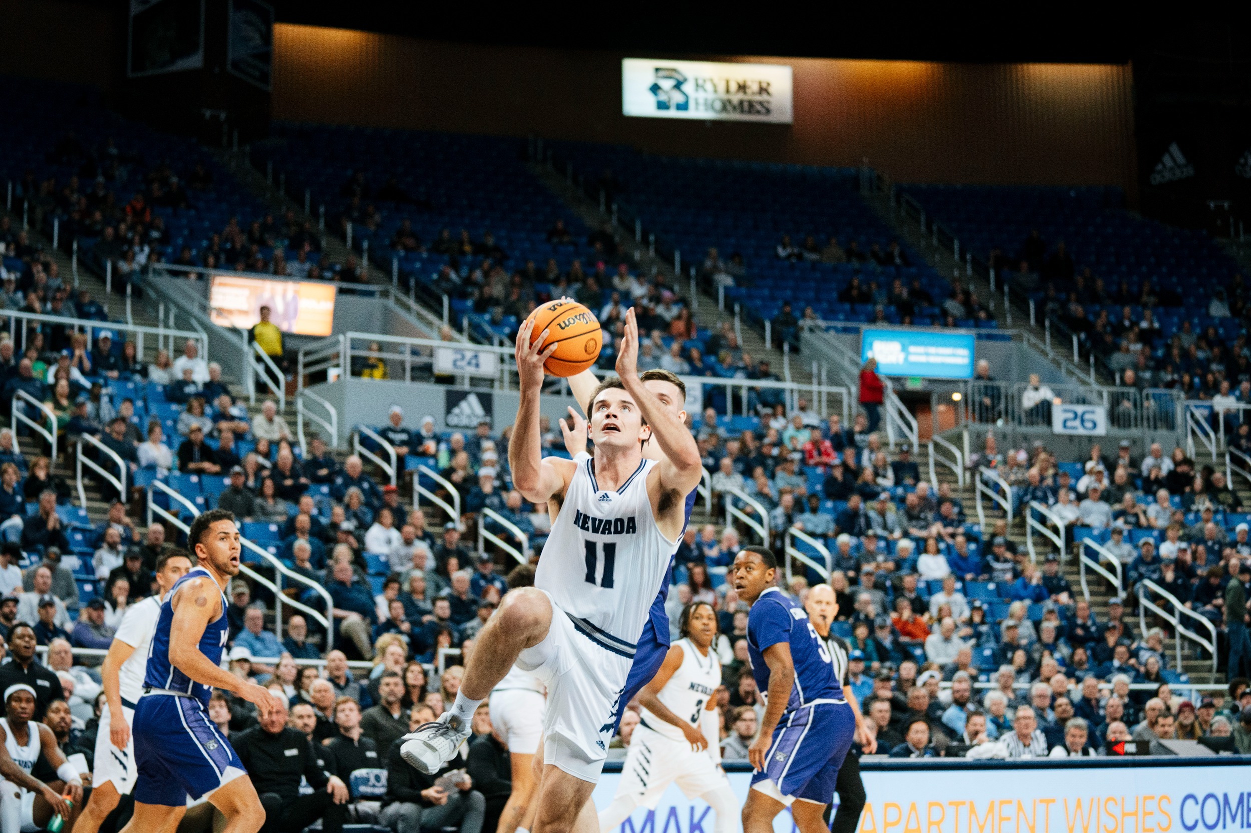 Nevada Remains Undefeated at Home; Defeats Weber State 72-55 ...