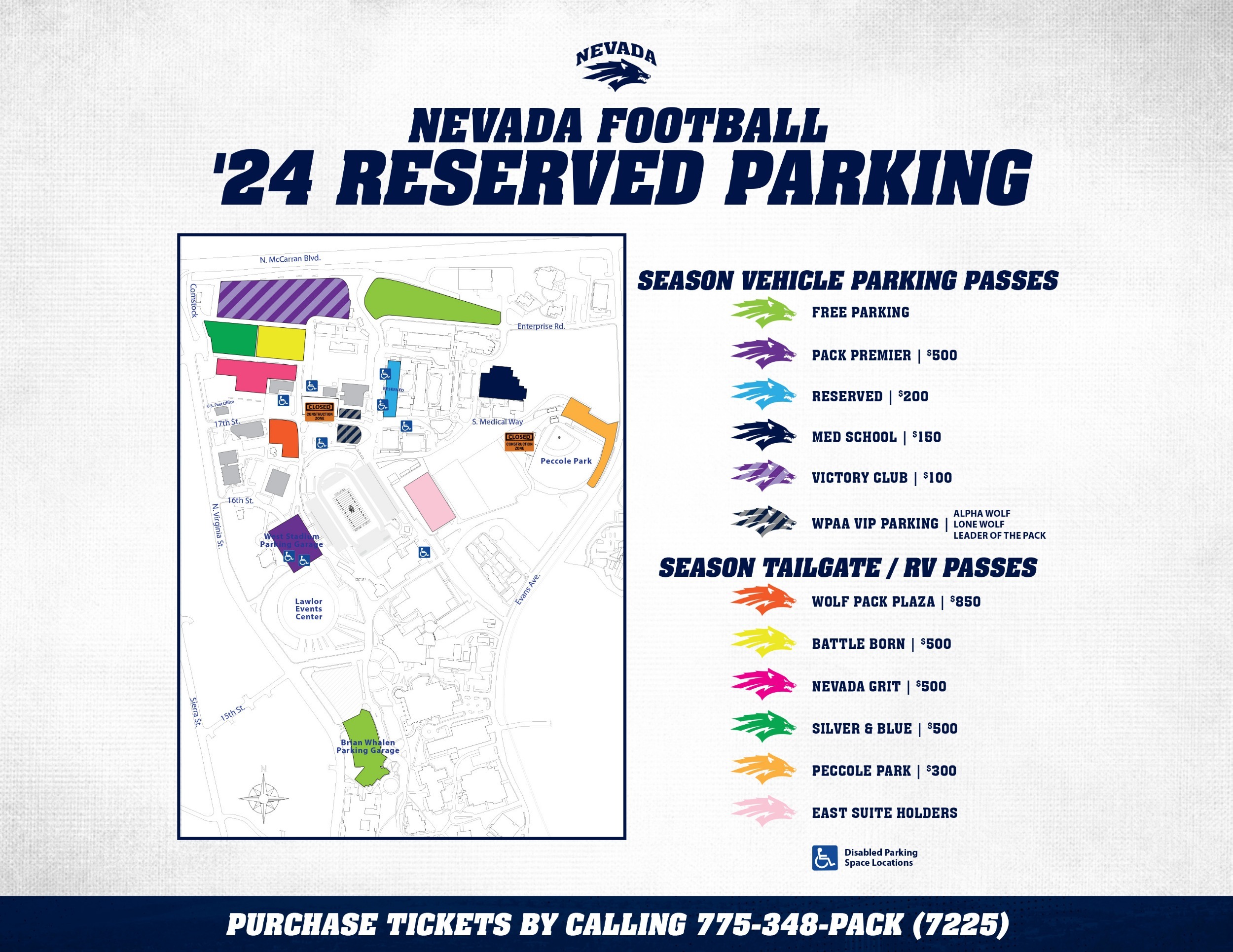 Mackay Stadium Gameday Guide - University of Nevada Athletics