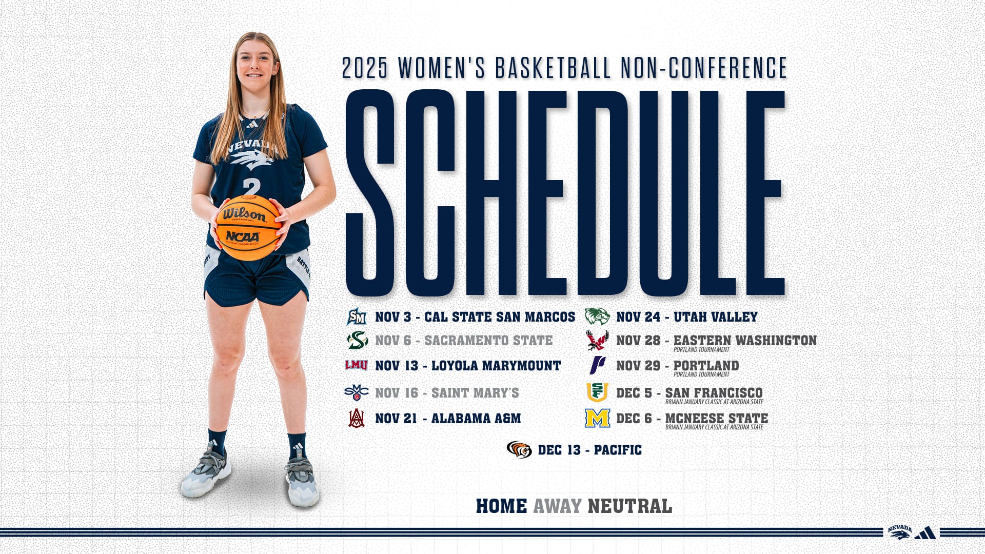 Mountain West announces women's basketball 2025-26 conference schedule ...