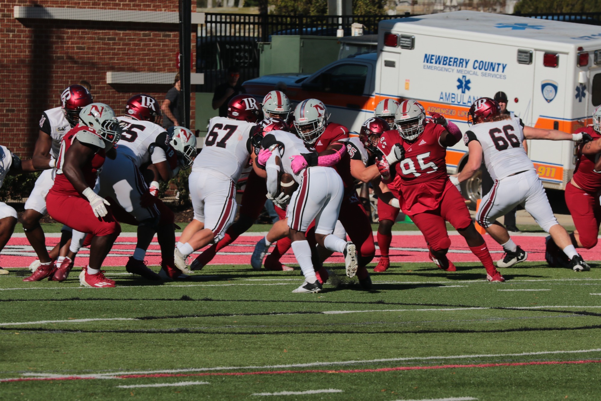 Wolves Battle, But Fall to No.10 Lenoir-Rhyne - Newberry College Athletics