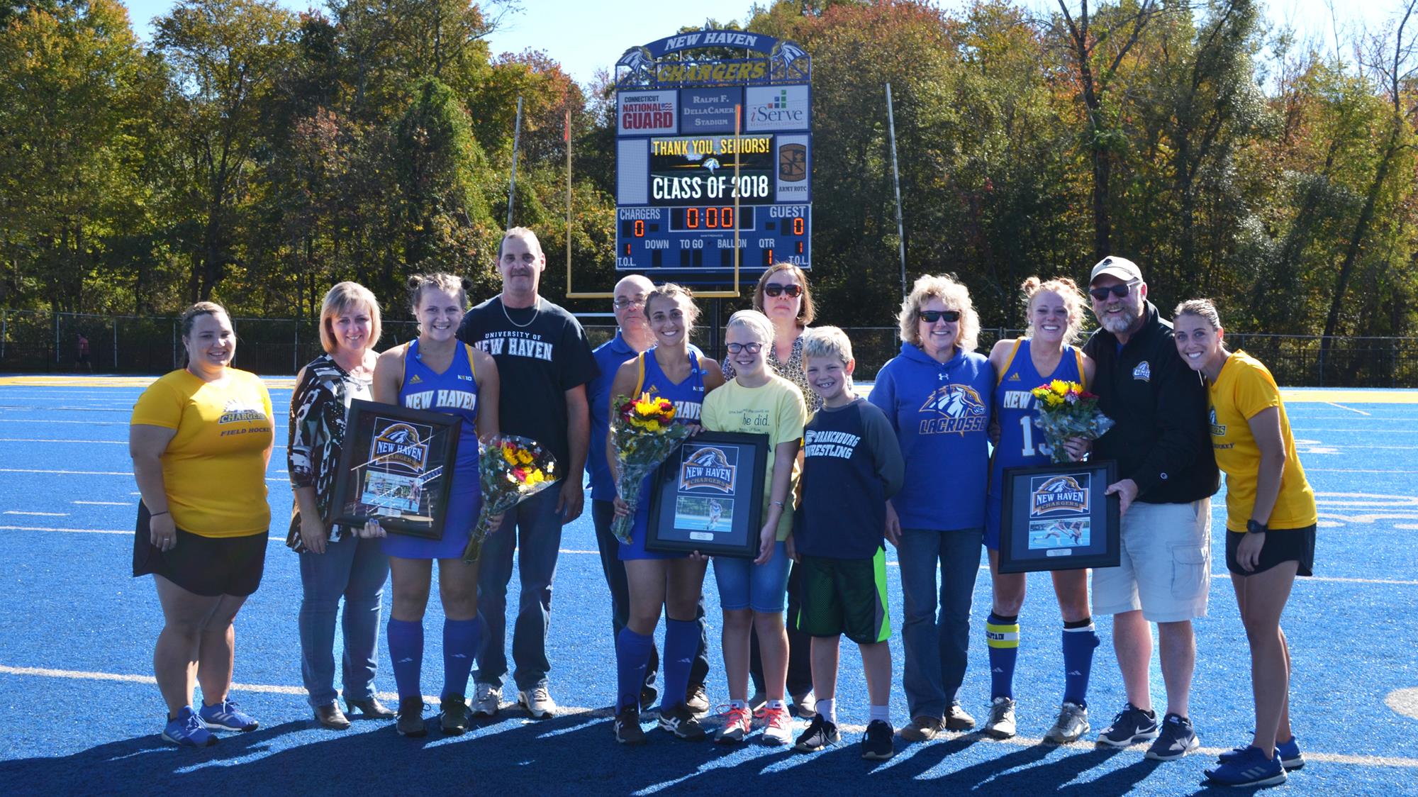 Field Hockey Celebrates Senior Day, Bazan Blasts First Career Goal ...