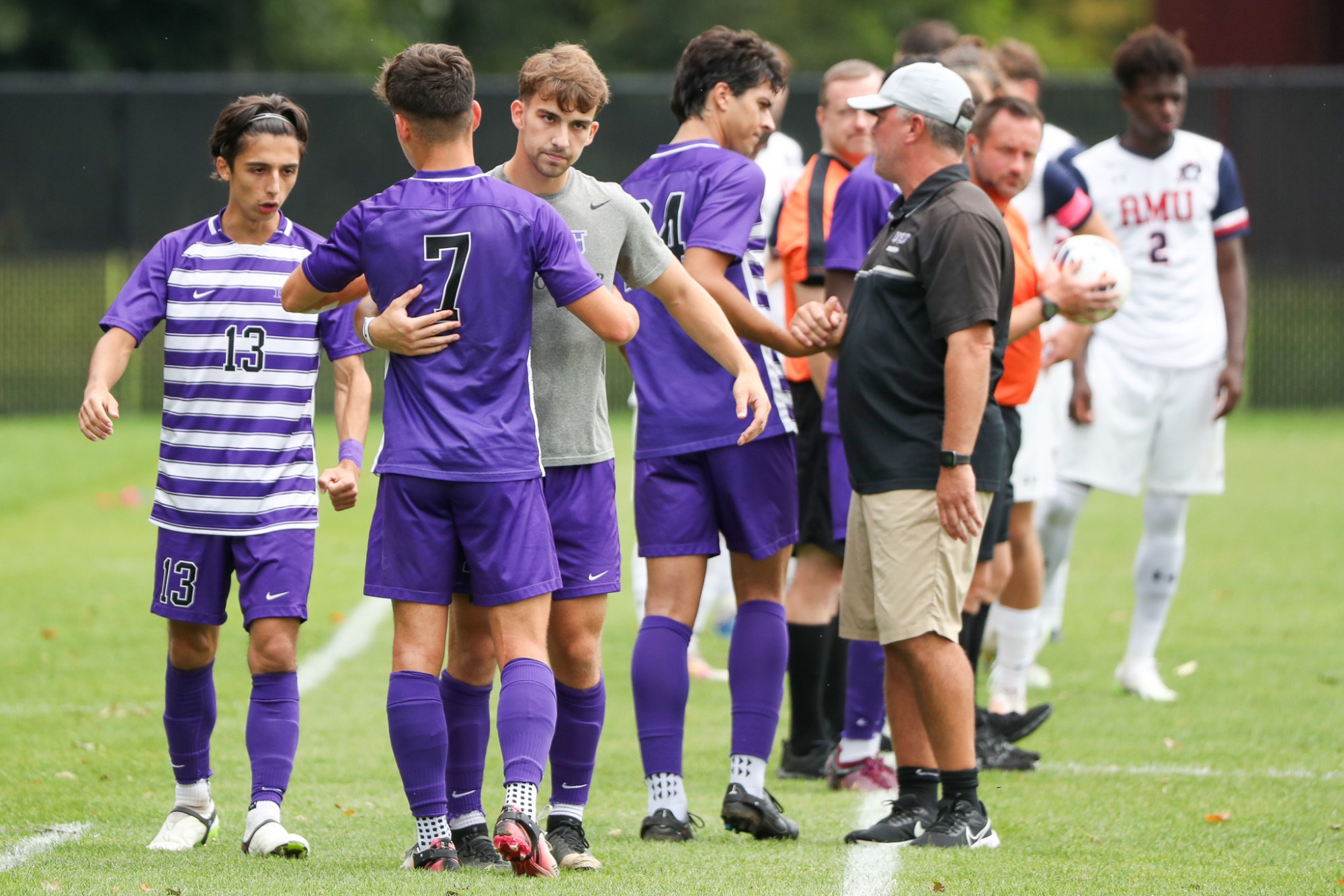 NU Drops Road Match to Stonehill - Niagara University Athletics