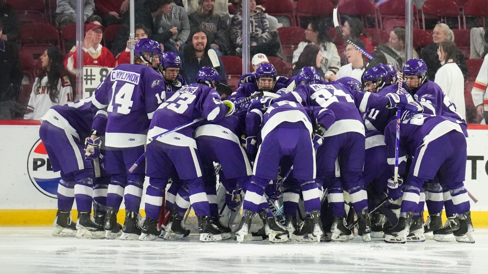 Purple Eagles Concludes Season In AHA Semis - Niagara University Athletics
