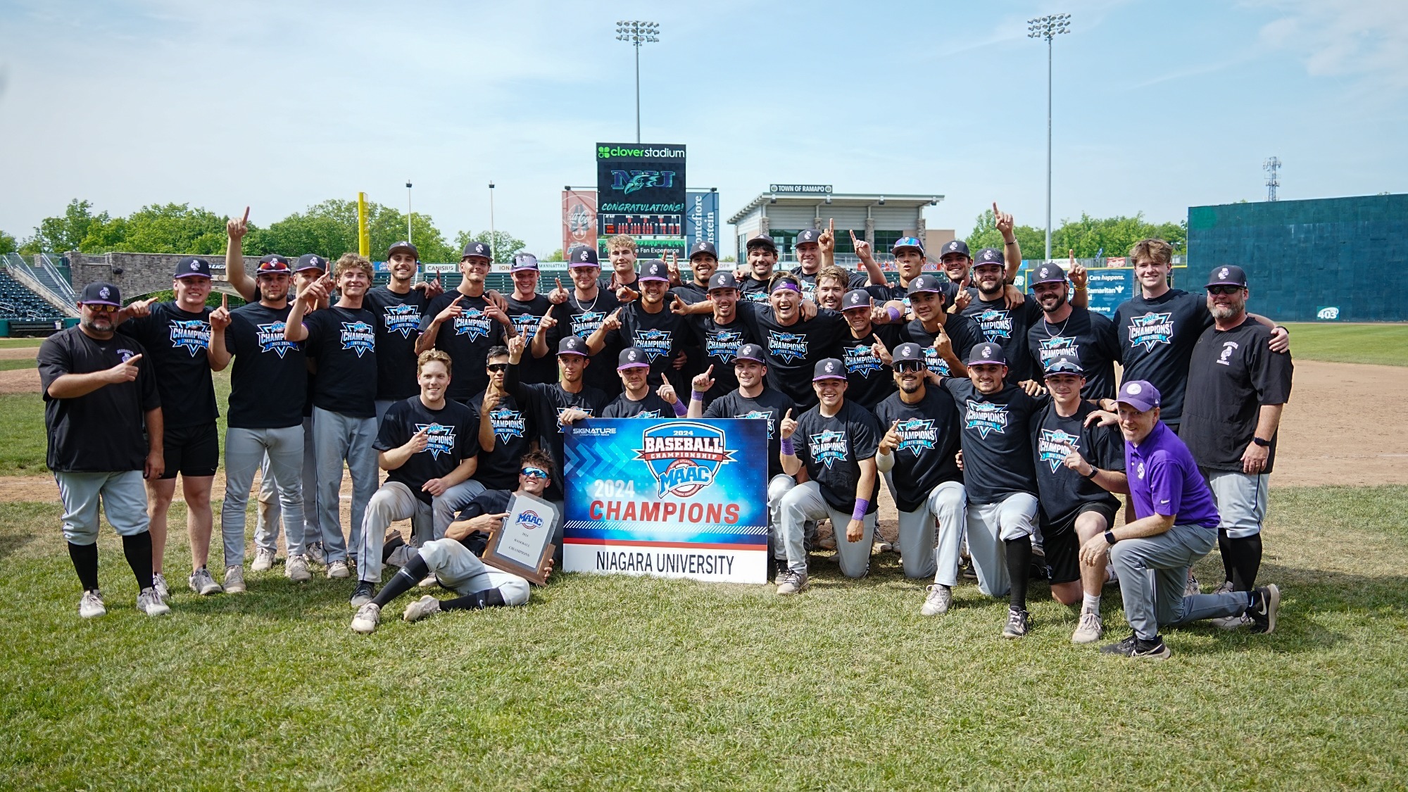 Purple Eagles Capture First MAAC Championship With Win Over Fairfield ...