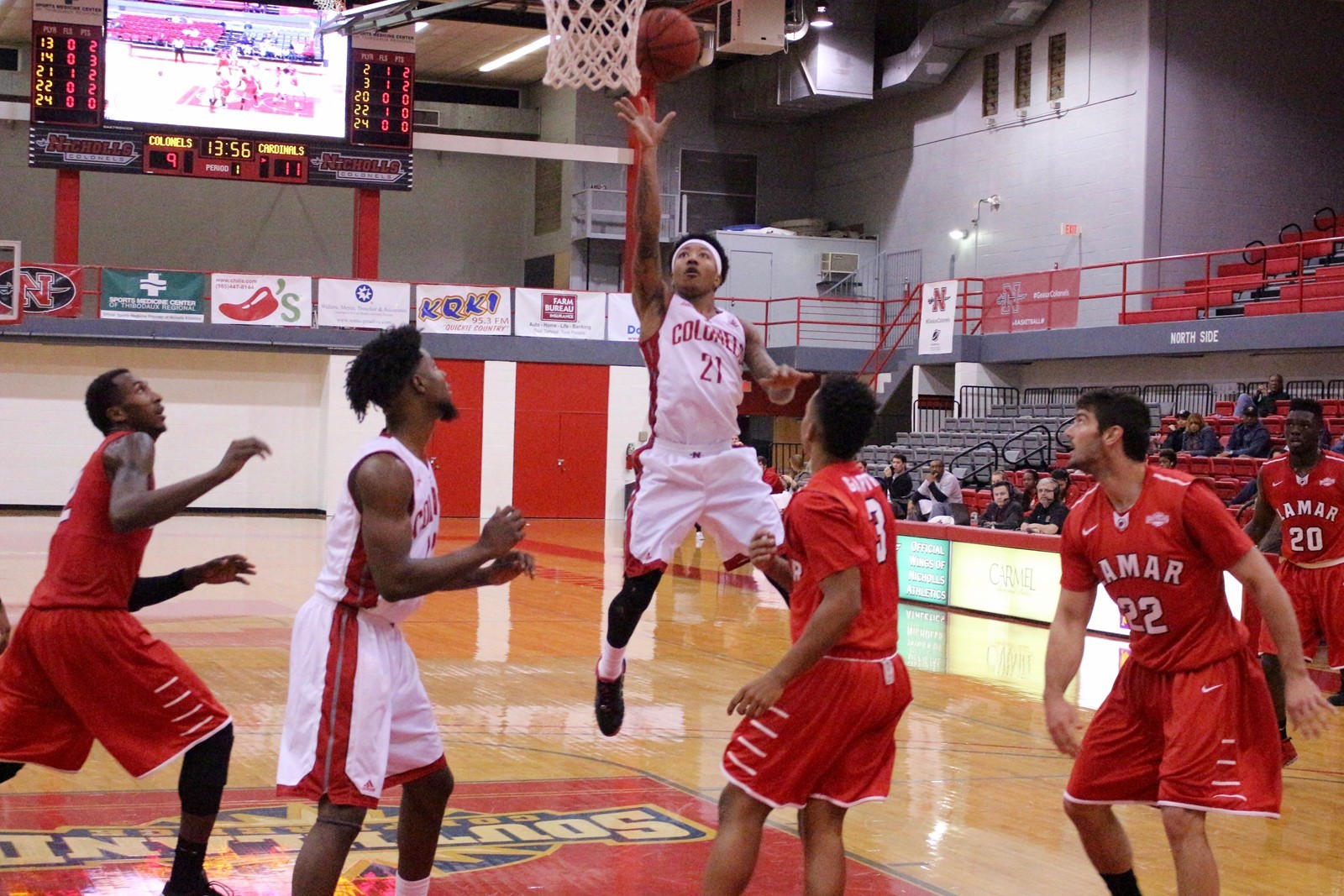 Schane Rillieux - Men's Basketball - Nicholls State University Athletics