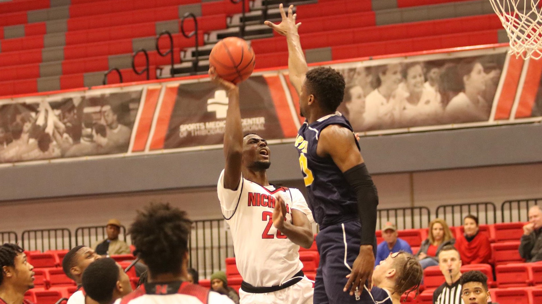 Elvis Harvey Jr. - Men's Basketball - Nicholls State University Athletics