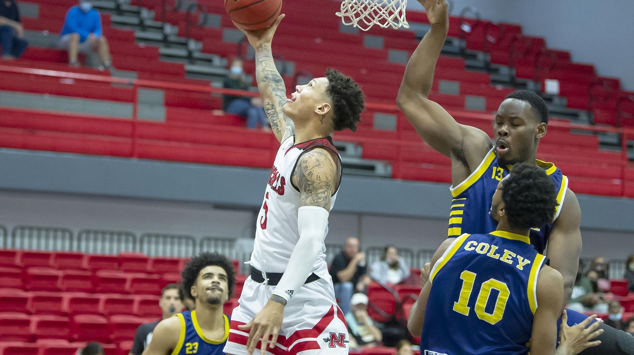 Najee Garvin - Men's Basketball - Nicholls State University Athletics