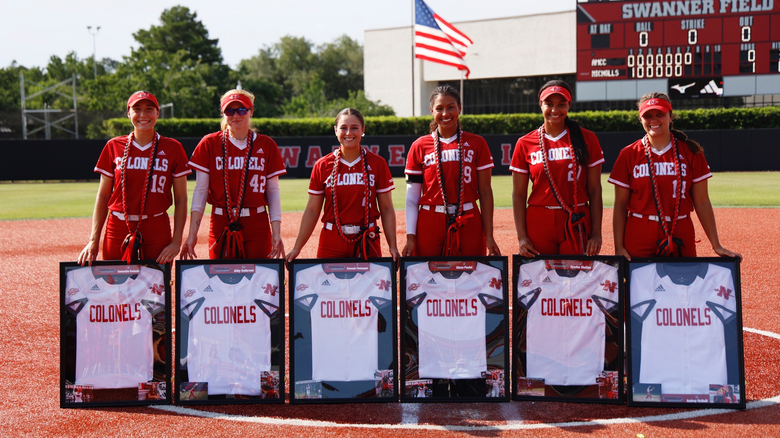 Colonel Softball sends seniors off with sweep of Islanders - Nicholls ...