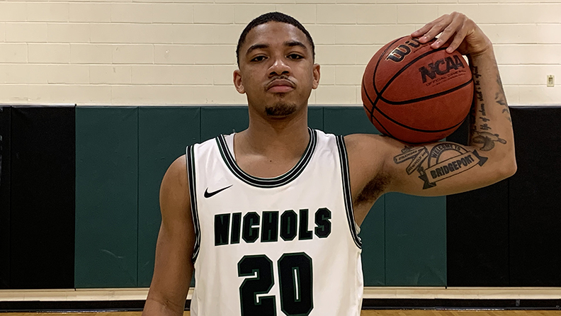 Elijah Lewis - Men's Basketball - Nichols College Athletics